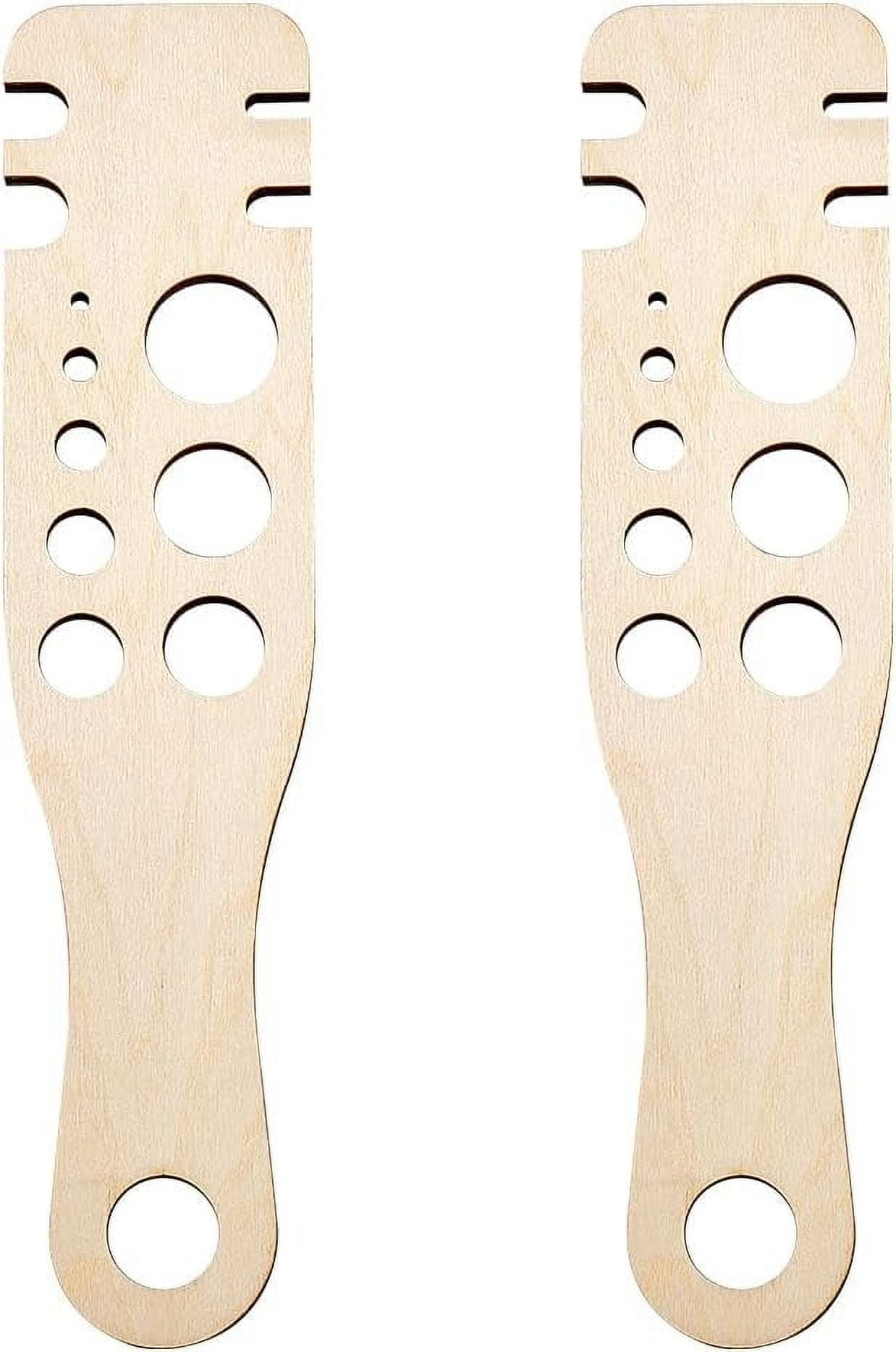 2 Pcs Wooden Herb Stripper Wooden Herb Stripping Tool Leaves Cutter ...