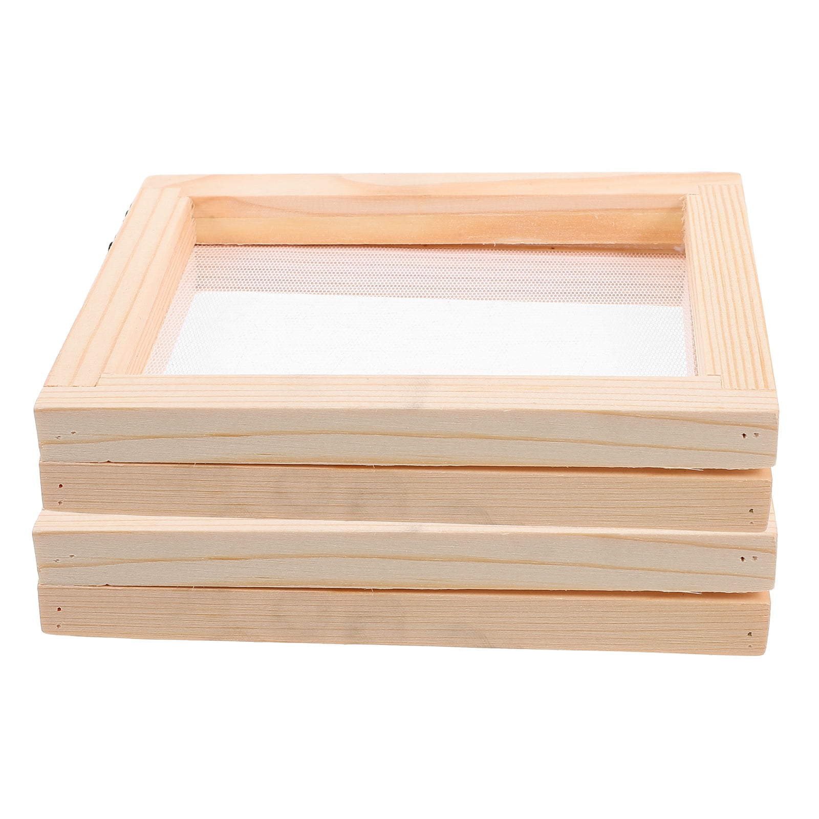 Phenofice DIY Wooden Papermaking Screen Kit Beige Minimalist Design ...