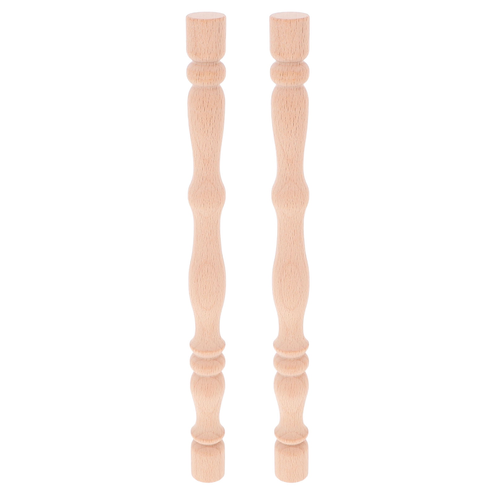 2 Pcs Wooden Pillar Home Small Wooden Roman Pillars Wooden Corridor ...