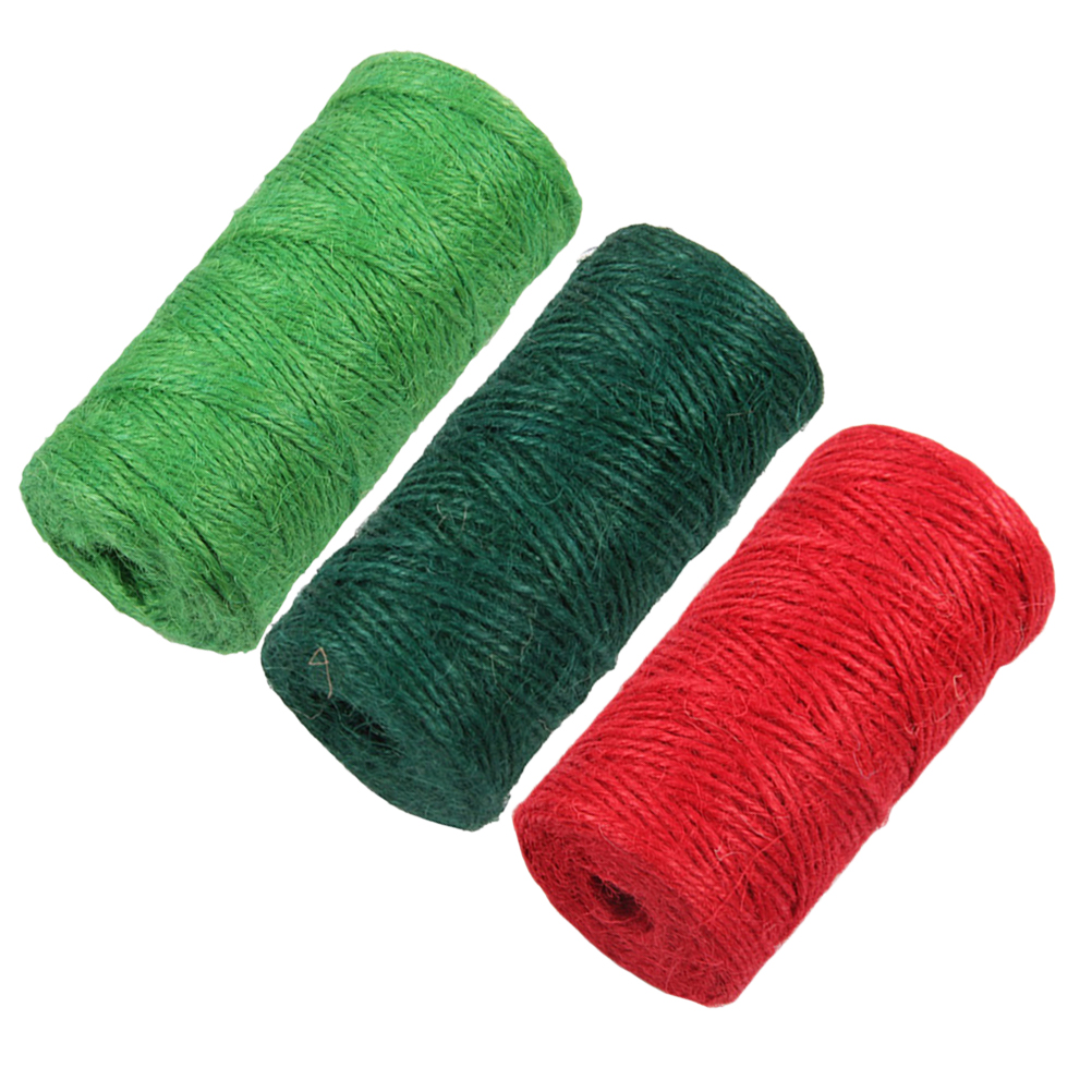 2 Pcs Woven Cotton Rope Natural Cotton Rope Decorative Cotton Rope ...