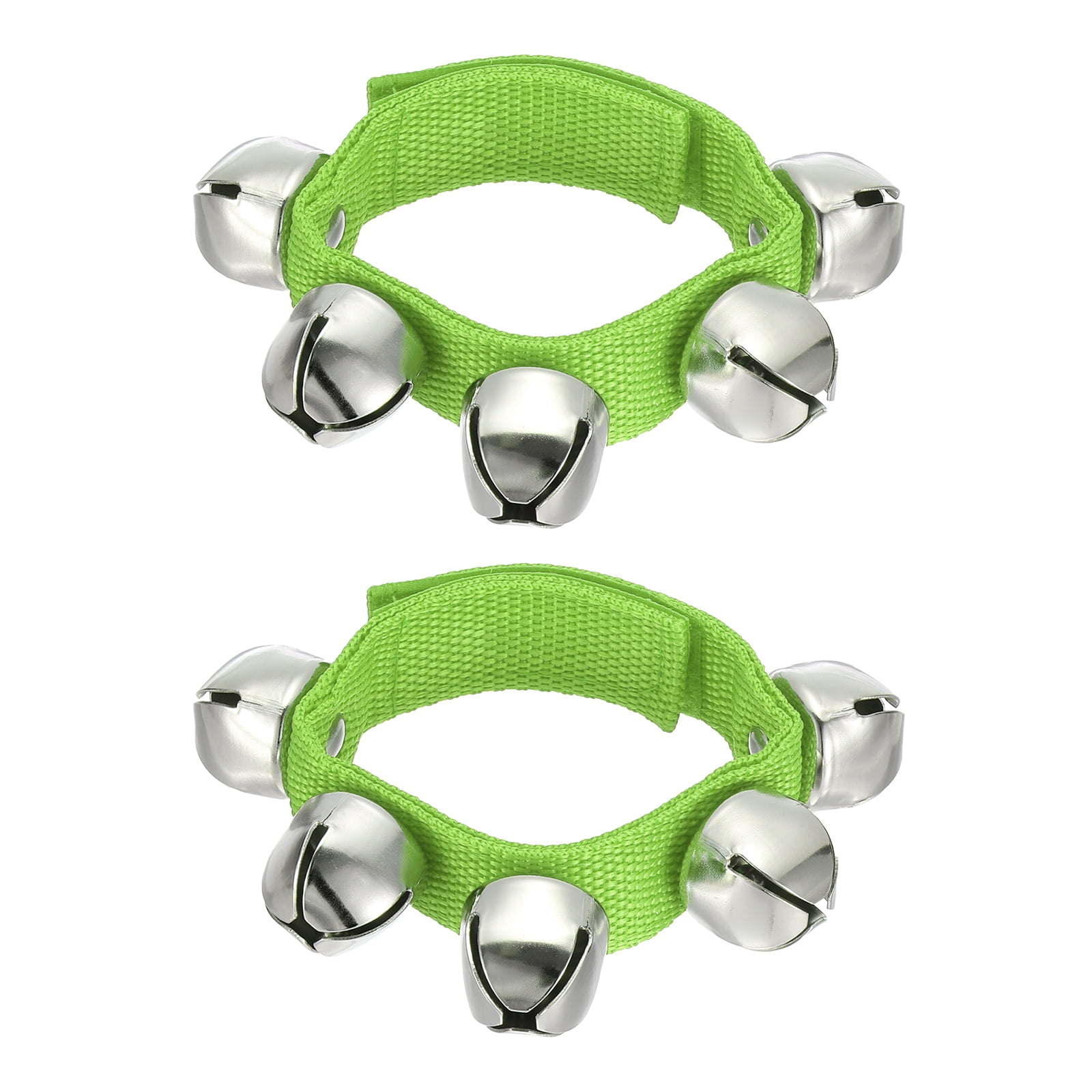 2 Pcs Wrist Bells, 11in Ankle Bells Jingle Bells Percussion Instruments ...