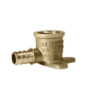 5 Pcs XFITTING Pex 3/4 Inch x 1/2 Inch Pex Reducing Elbow Crimp Fitting, 25-4-7=5X - Walmart.com