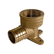 25 Pcs. XFITTING 1/2" Pex-A Stub Out Elbow with Flange, 4" x 8" - Walmart.com