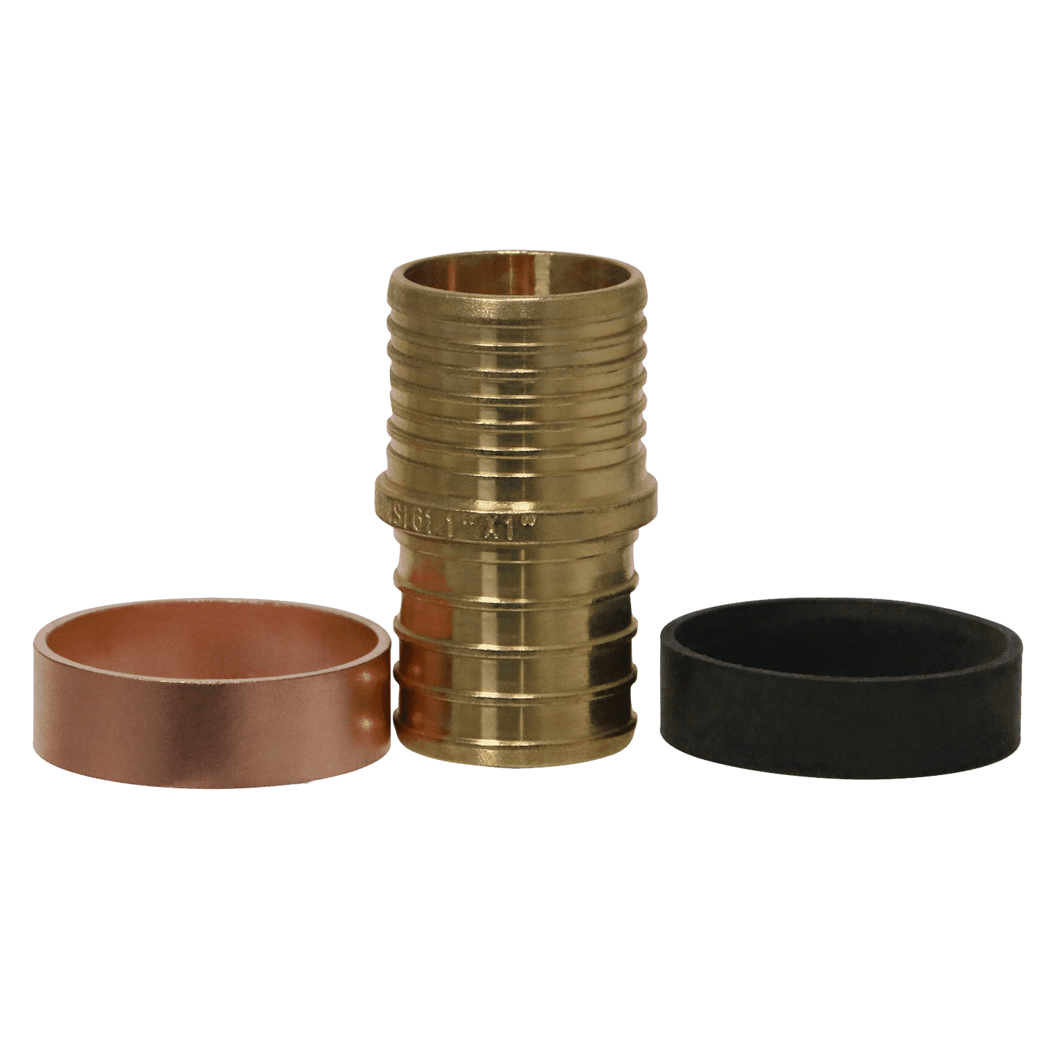 2 Pcs XFITTING 1 Inch Pex x 1 Inch PB (polybutylene) Slicing coupling ...