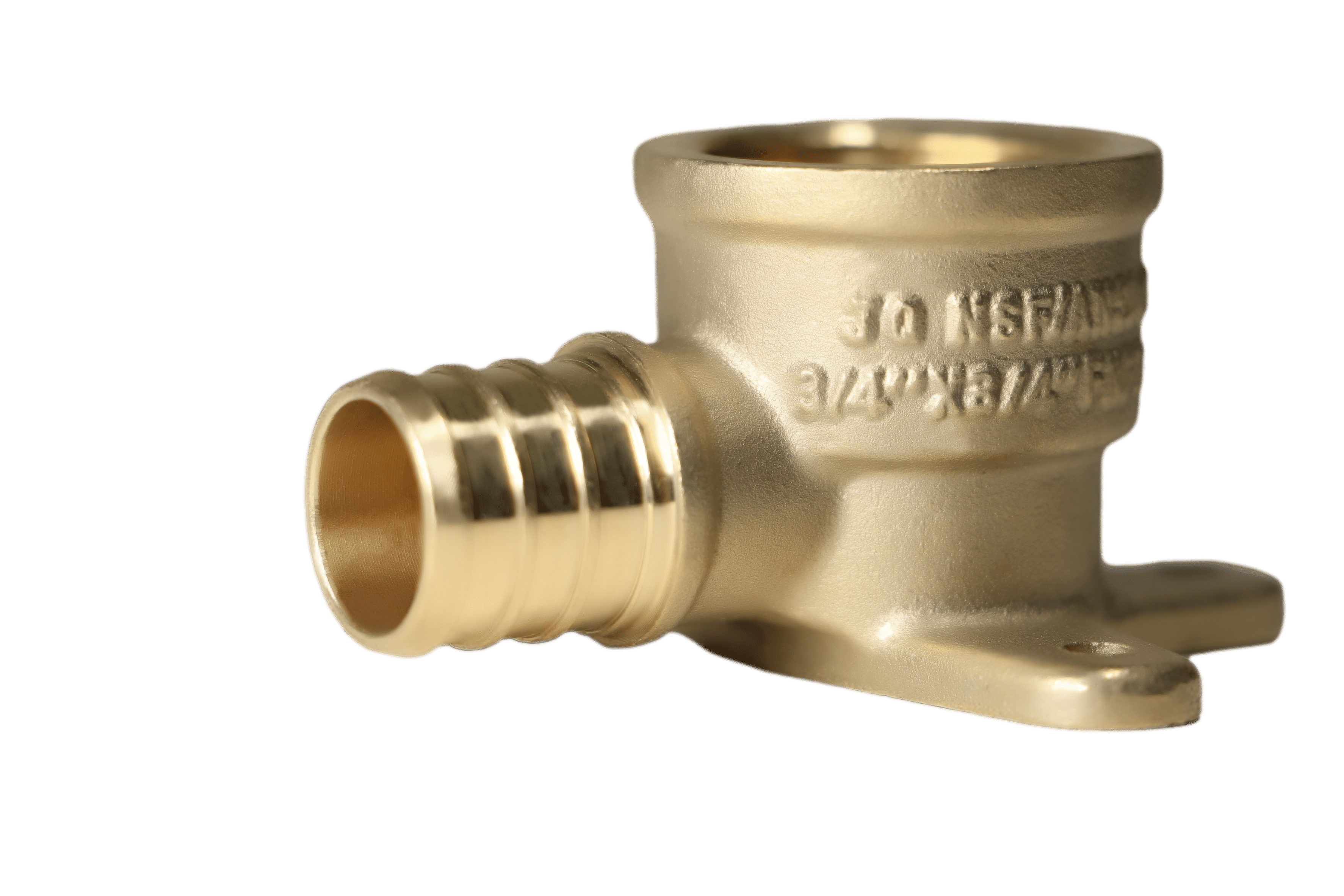 2 Pcs XFITTING 3/4 Inch Pex x 3/4 Inch Female NPT Drop Ear Elbow - Walmart.com