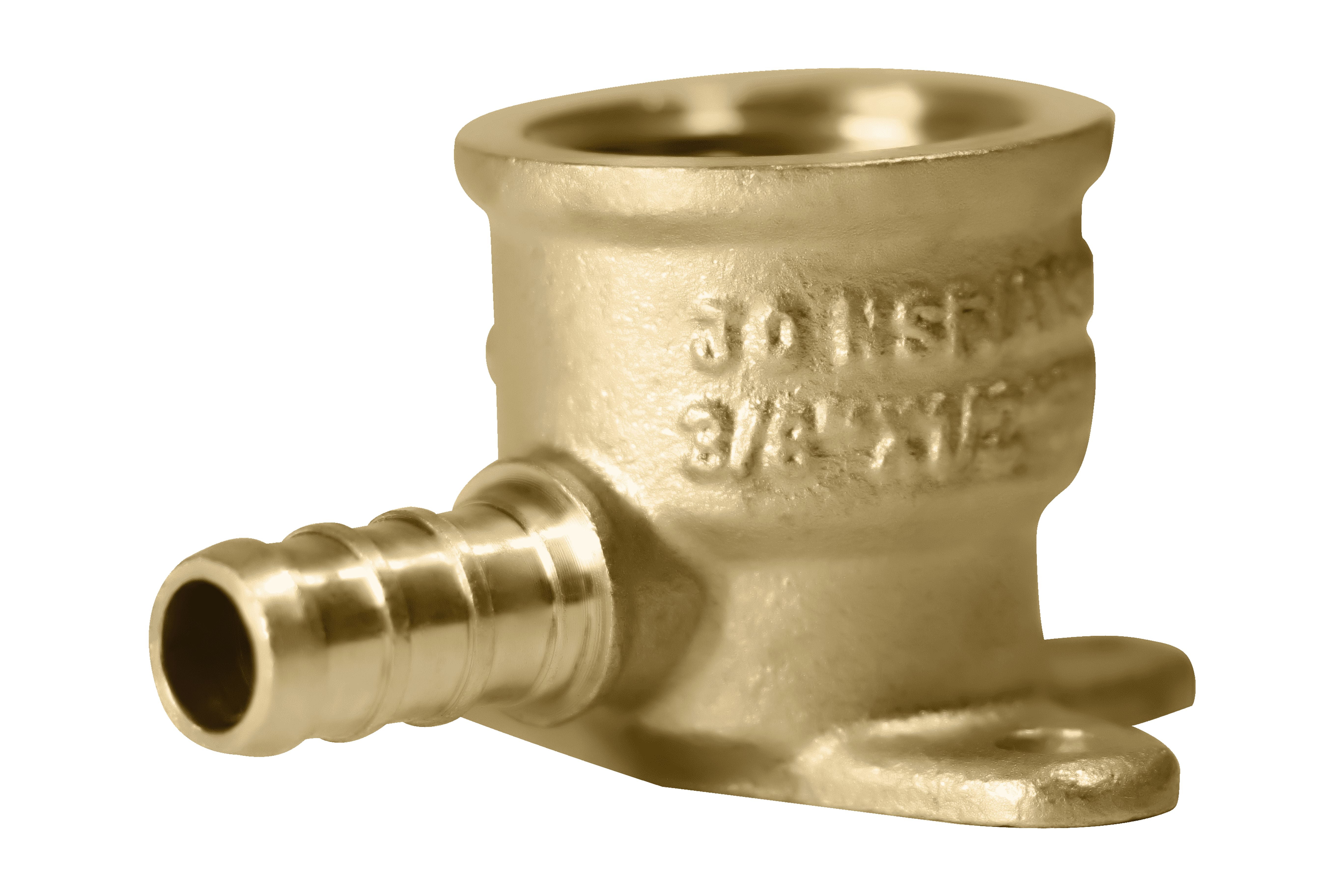 2 Pcs XFITTING 3/8 Inch Pex x 1/2 Inch Female NPT Drop Ear Elbow - Walmart.com