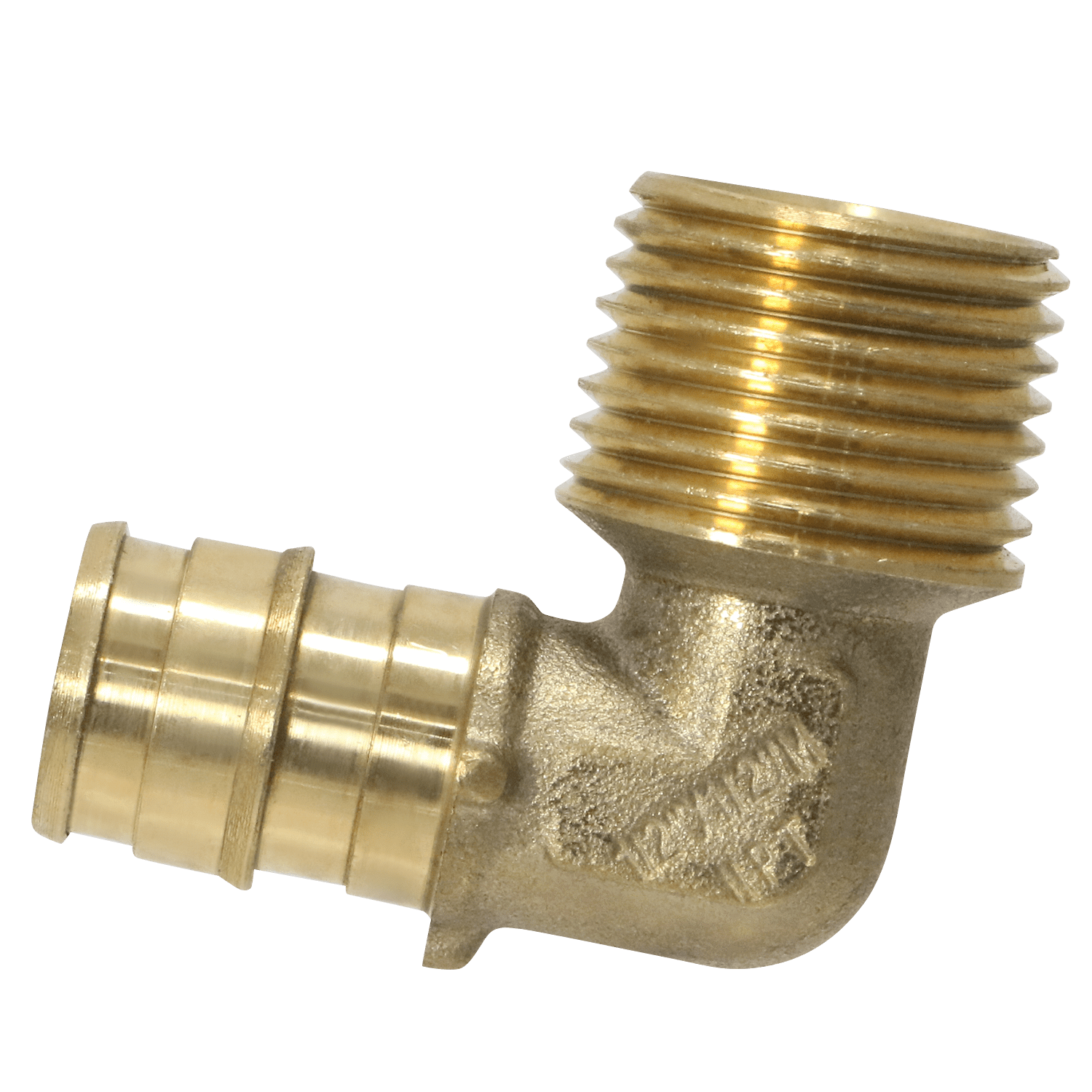 2 Pcs XFITTING Pex A 1/2 Inch x 1/2 Inch Male NPT Elbow, Pex A Male NPT Elbow, 201-2-5=2XX ...