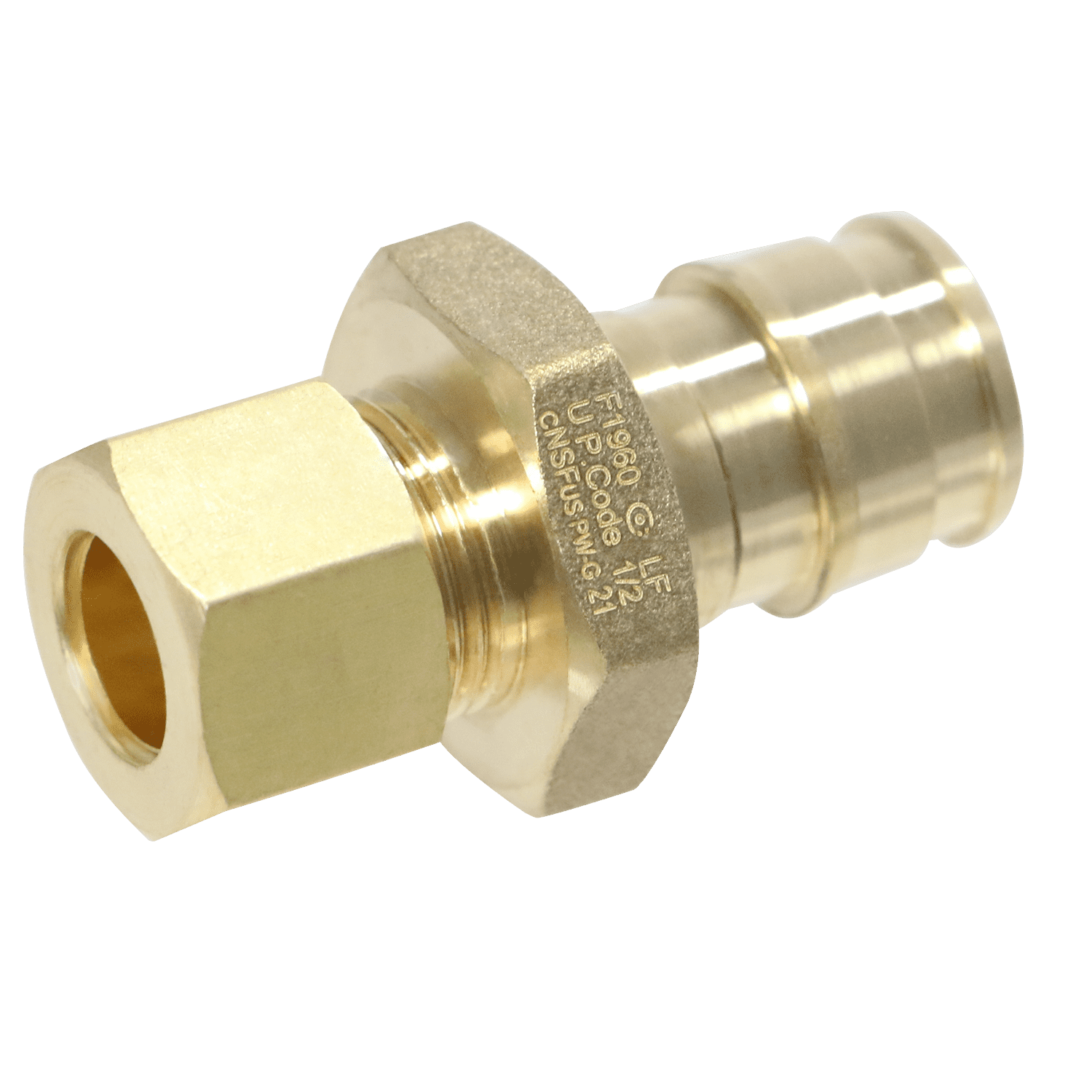 2 Pcs XFITTING Pex A 1/2 Inch x 3/8 OD Straight, Pex A Expansion OD Straight Transition Adapter ...