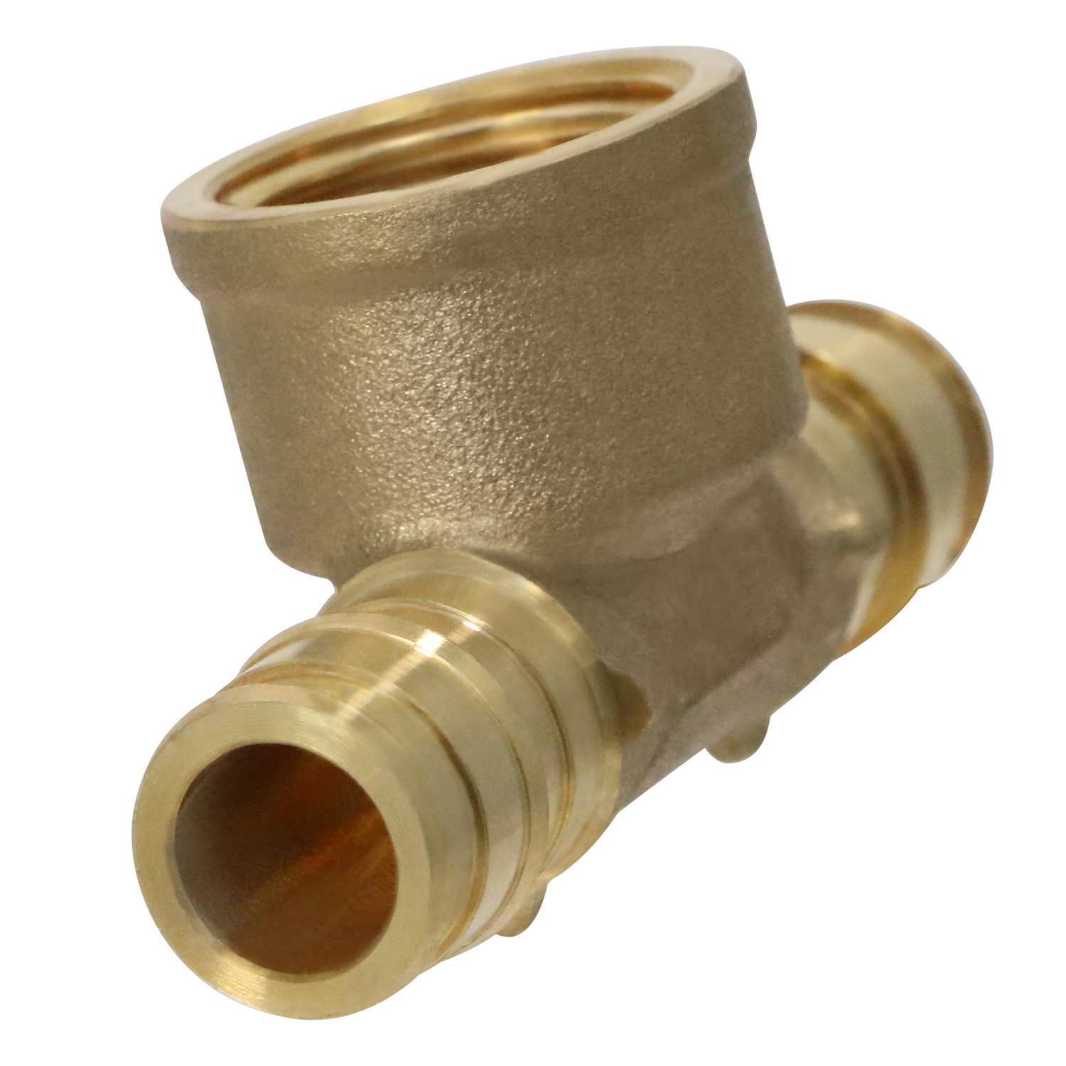 2 Pcs XFITTING Pex A 1/2 Inch x Pex A 1/2 Inch x 1/2 Inch Female NPT Tee, Pex A Female NPT Tee ...