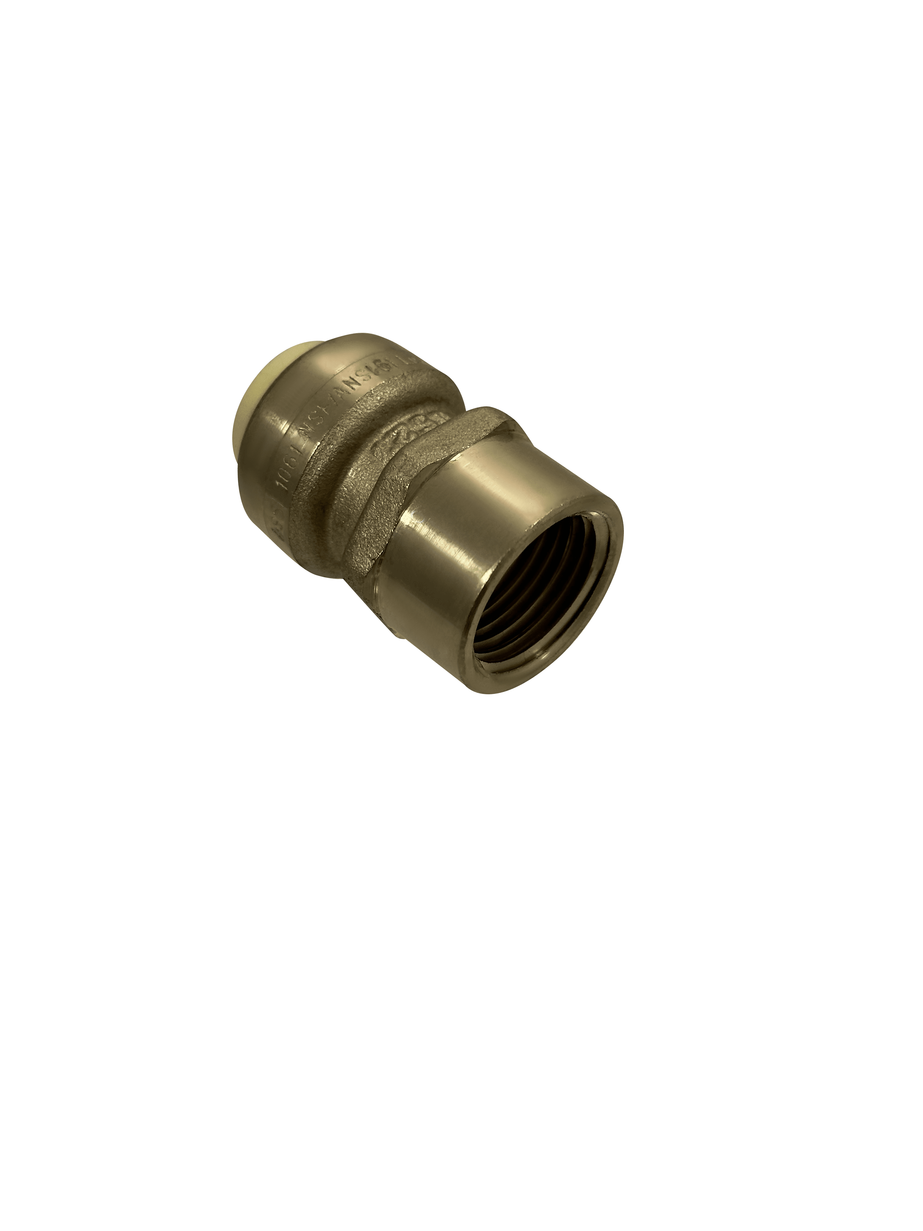 2 Pcs XFITTING Push Fit 1/2 Inch x 1/2 Inch Female Adapter, Push Fit Female Adapter, 27-3-7=2XX ...