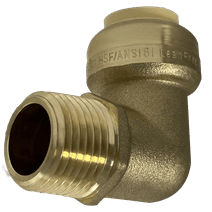 SharkBite 1/2 in. Push x 1/2 in. Dia. Push Brass Tee - Walmart.com