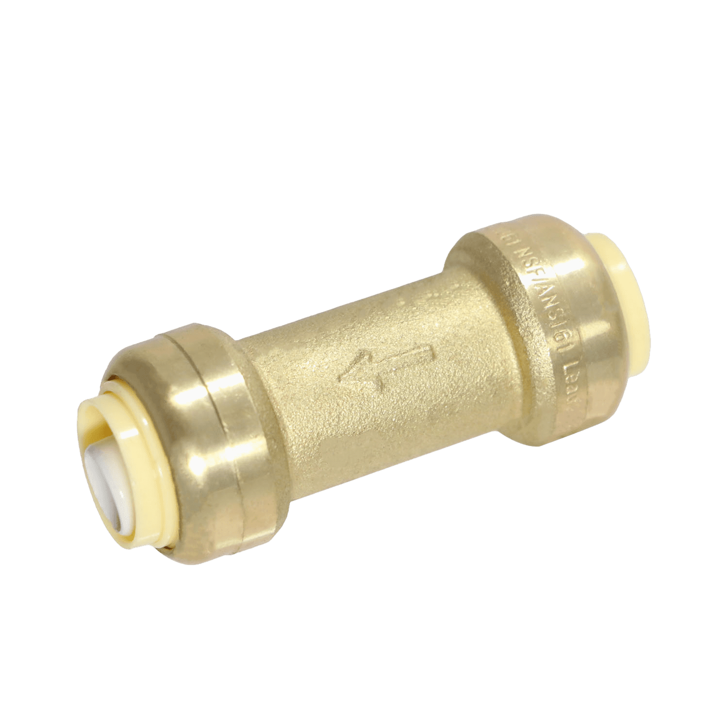 2 Pcs XFITTING Push Fit 1/2 Inch x 1/2 Inch Push Fit Check Valve, 28-4-3=2XX - Walmart.com