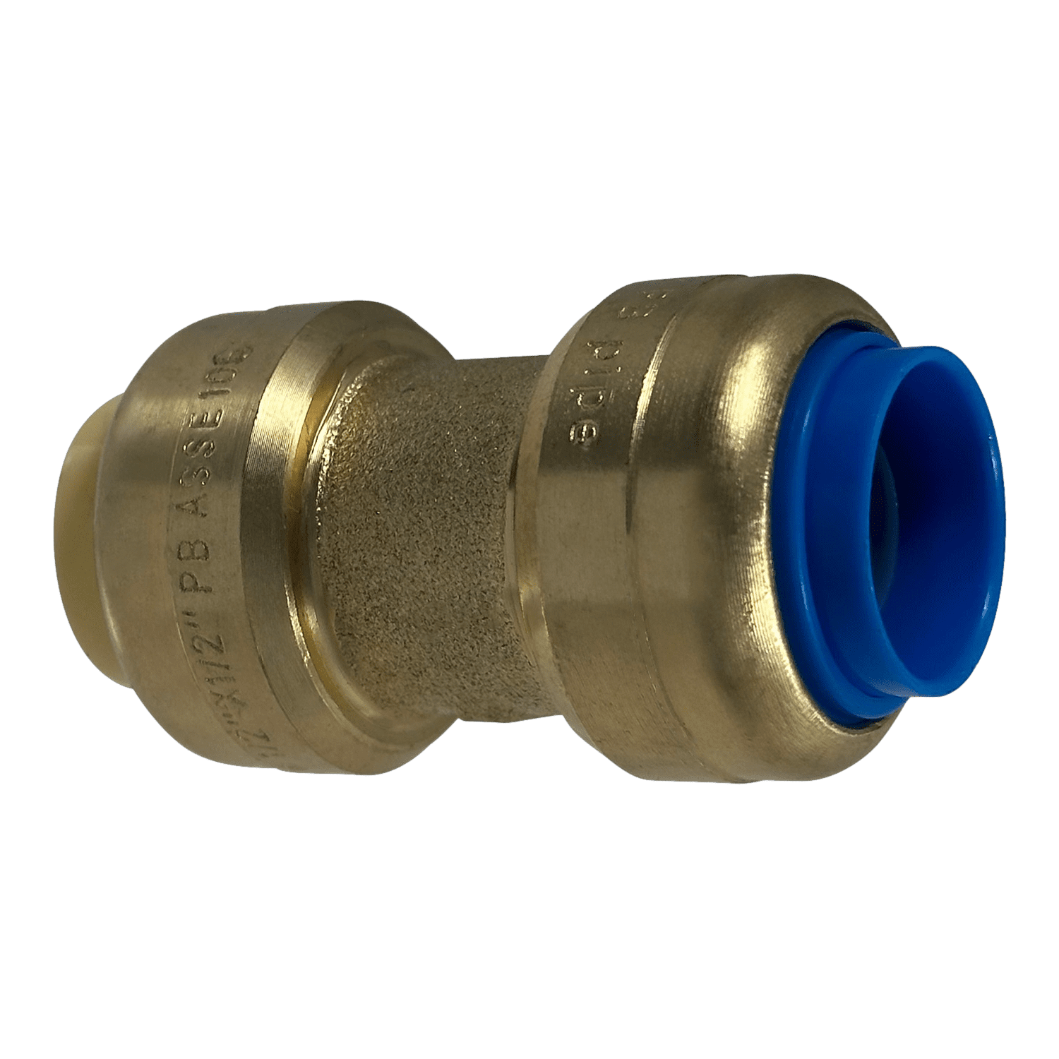 2 Pcs XFITTING Push Fit 1/2 Inch x 1/2 Inch Push Fit PB Coupling, 28-4-8=2XX - Walmart.com