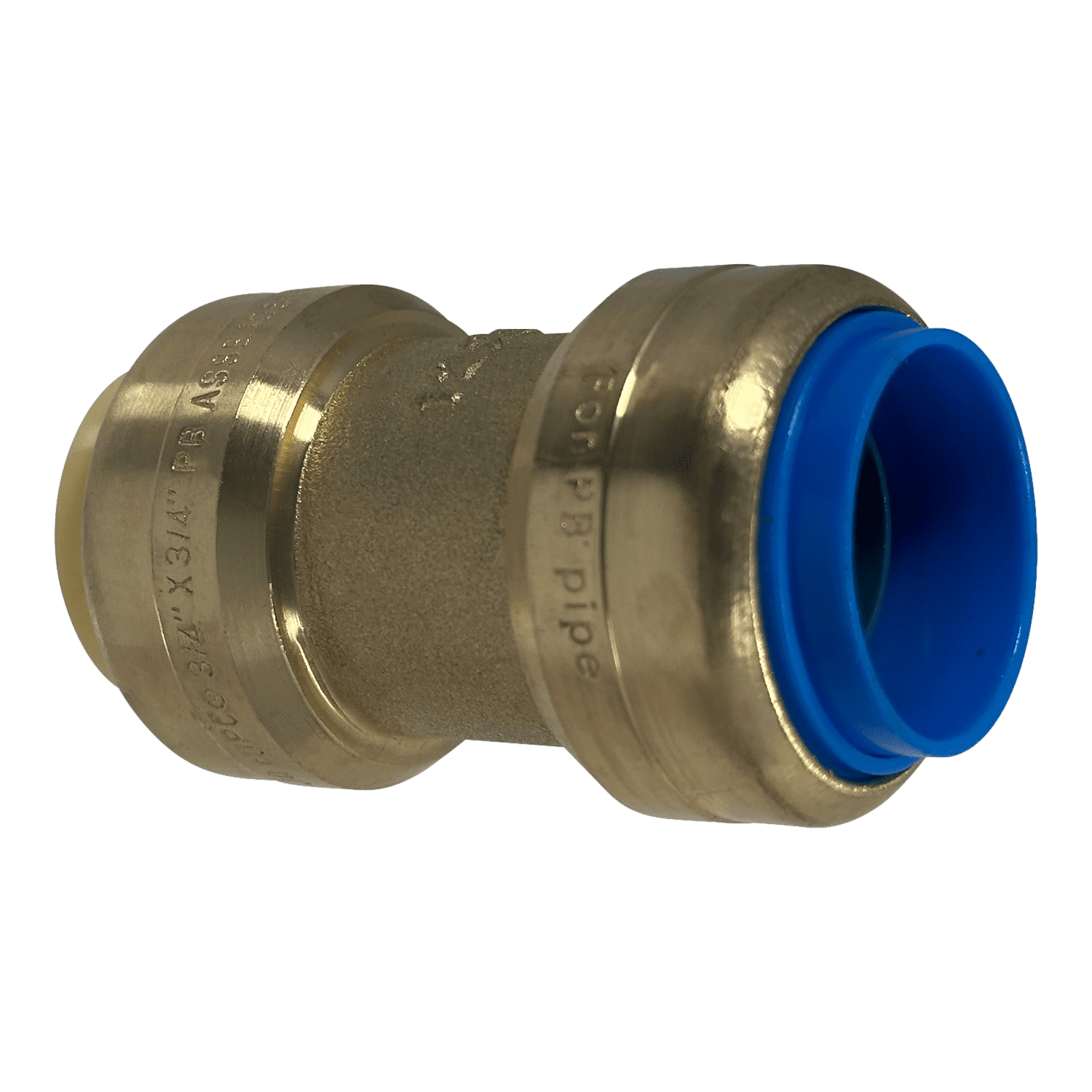 2 Pcs XFITTING Push Fit 3/4 Inch x 3/4 Inch Push Fit Pb Coupling, 28-4-7=2XX - Walmart.com