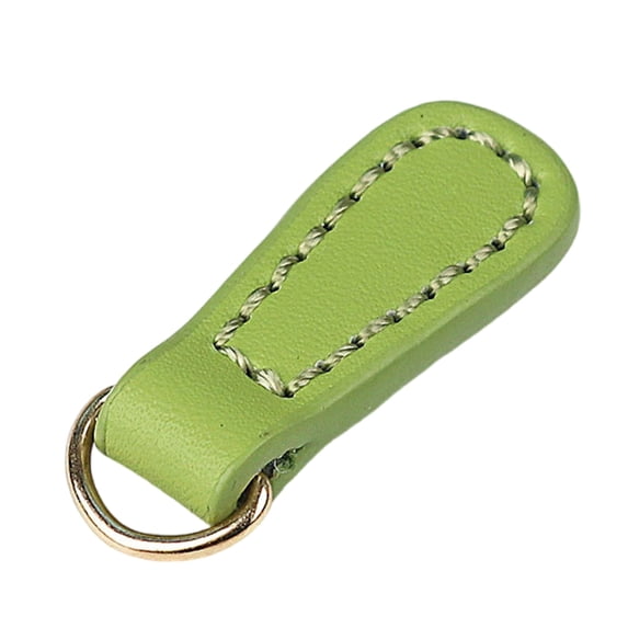 2 Pcs Zips Pendants PU Zips Puller Removable Zippers Pull Strap for Bag ...