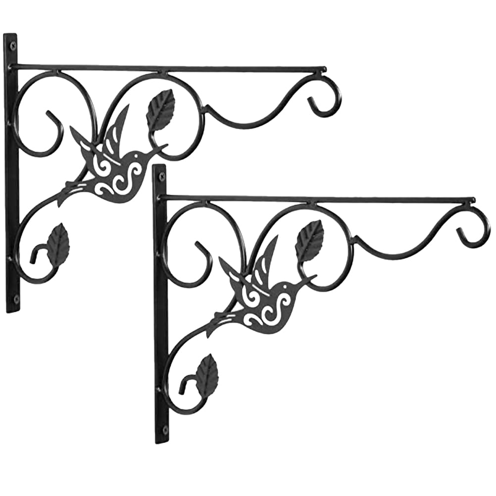 GOOHOCHY 2pcs Wall Hanging Brackets for Plant Hooks Home Decorations ...