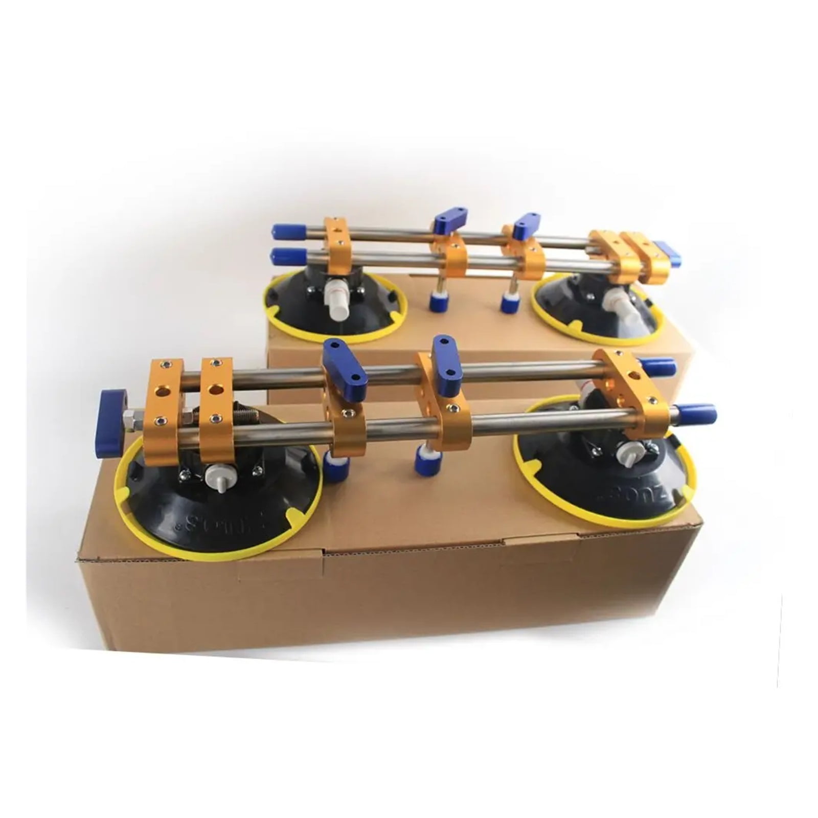 2 Pcs/set Stone Seam Setter With 6 Inch Vacuum Suction Cups For Granite ...