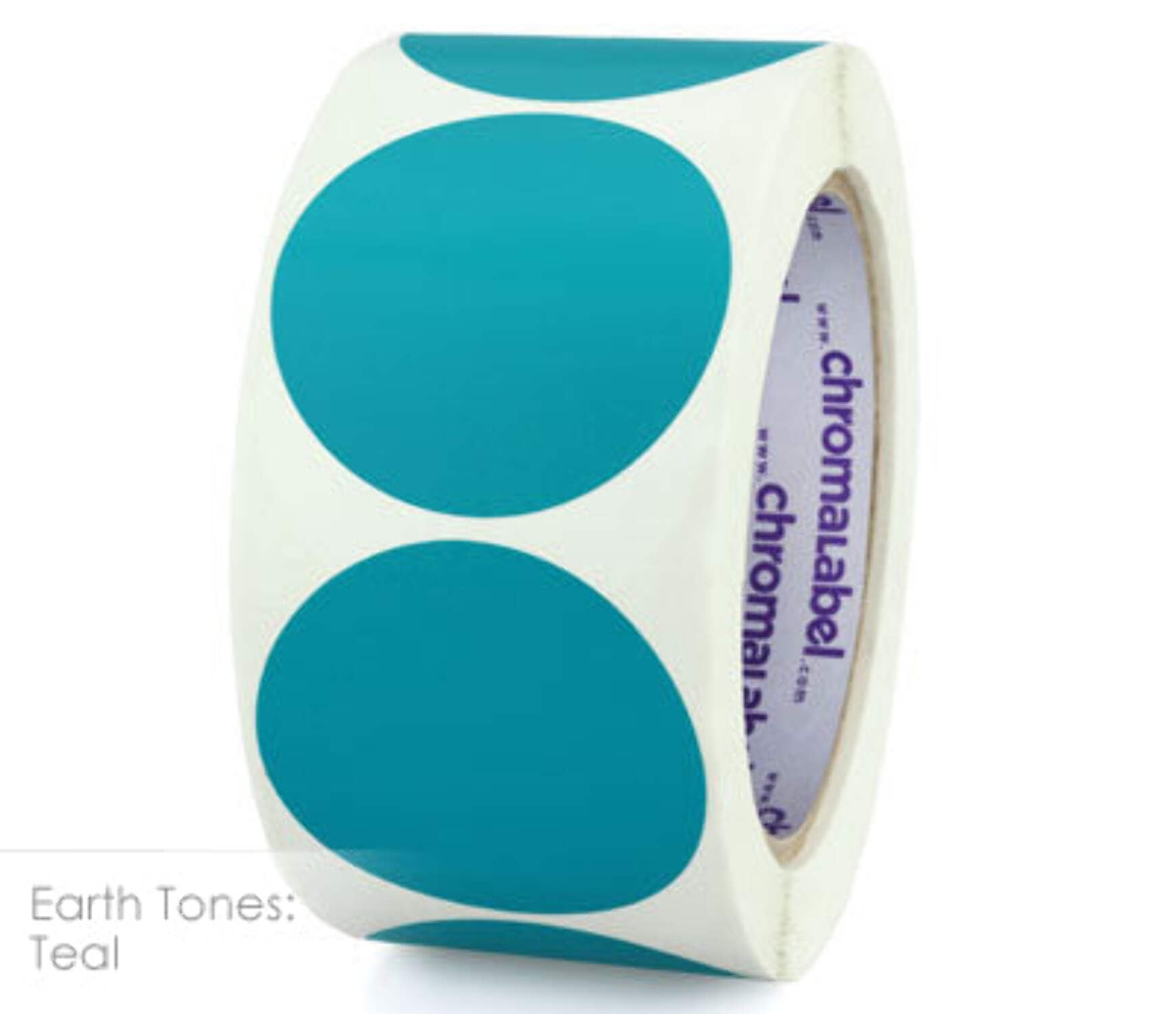2" Permanent Color-Code Round Dot Inventory Labels: 500/Roll - Walmart.com
