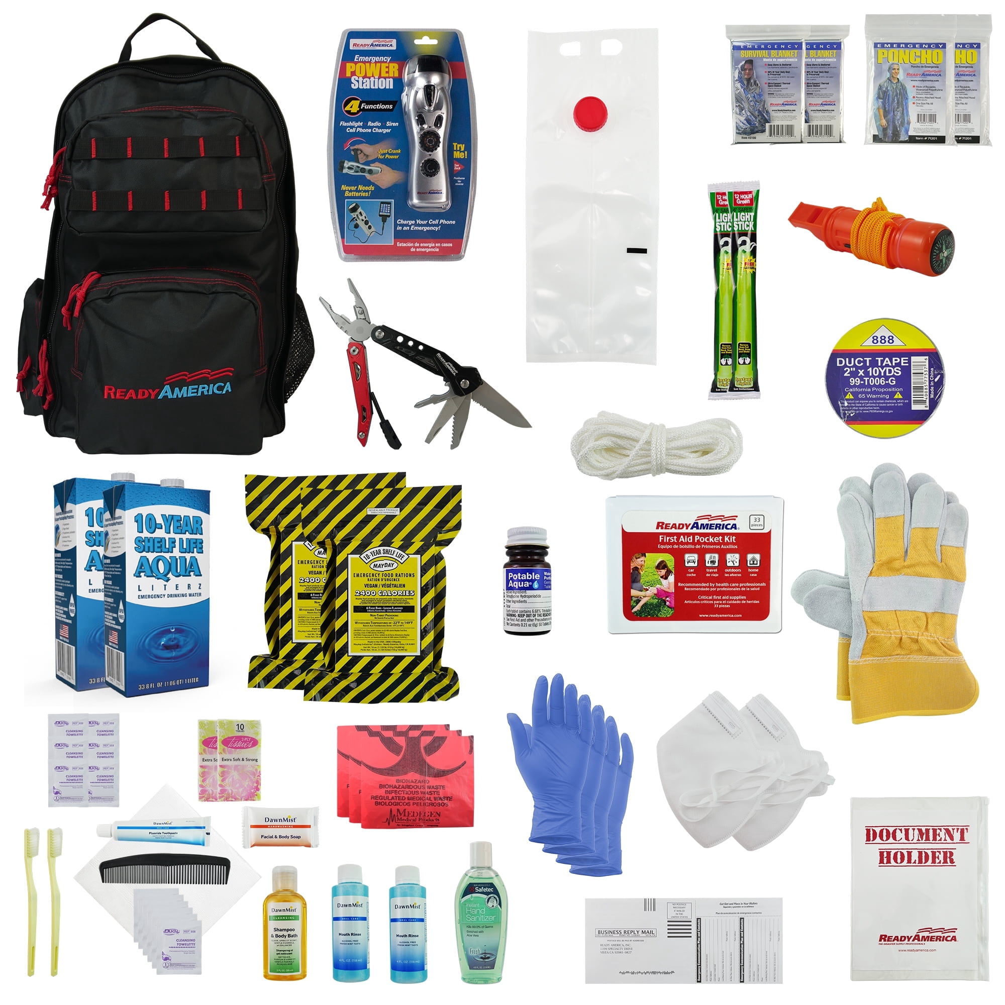 2 Person 3 Day Professional Backpack - Walmart.com