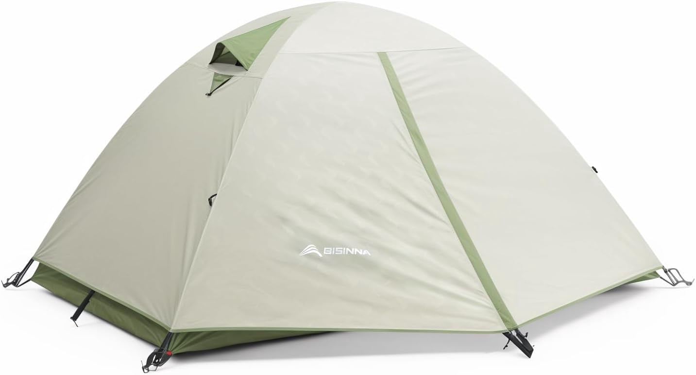 2 Person Camping Tent Lightweight Backpacking Tent Waterproof Windproof ...