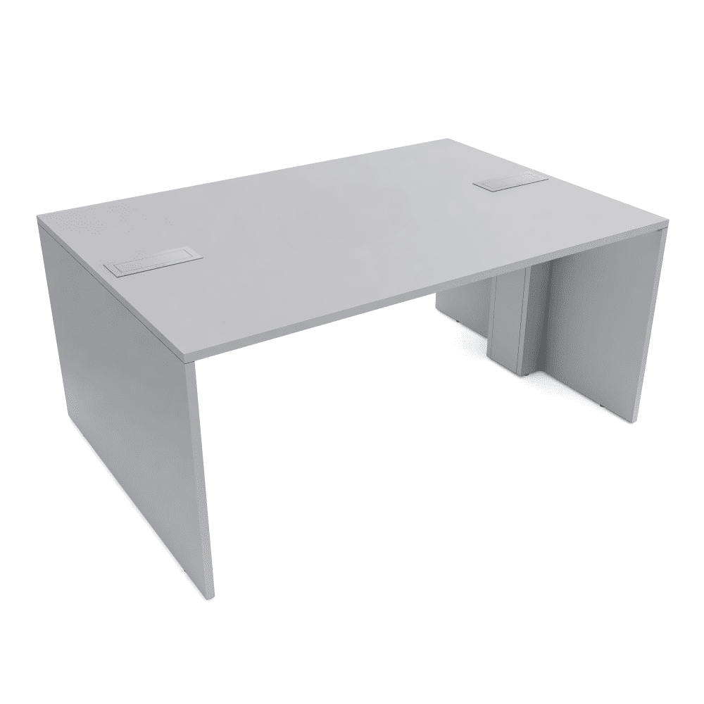 2 Person Collaboration Table | Extra Wide Face-To-Face Desk | 4x5 All ...