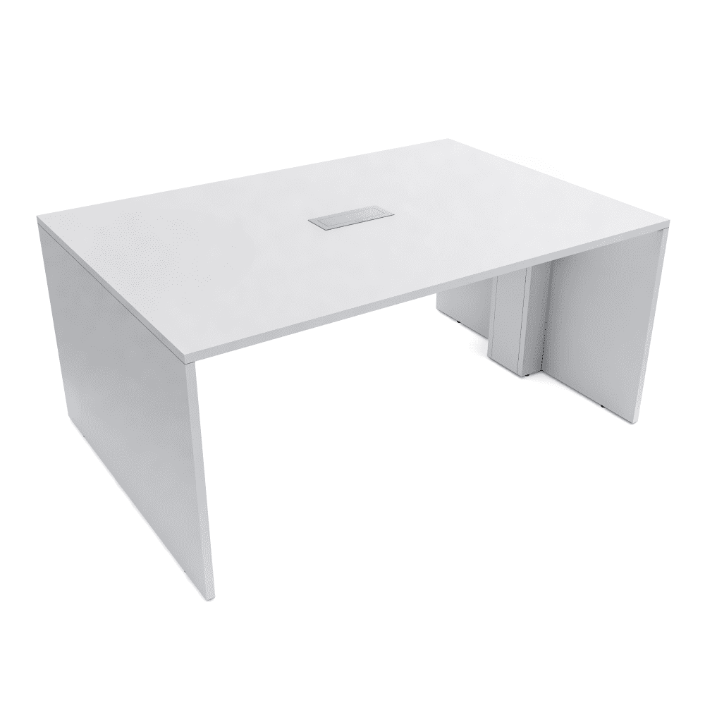 2 Person Collaboration Table | Extra Wide Face-To-Face Desk | 4x5 All ...