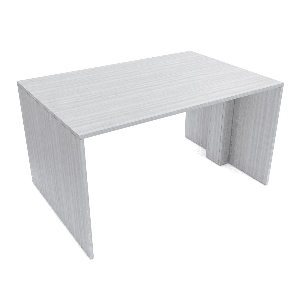Counter Height Collaboration Table | 2 Person Face-to-Face Team Desk ...