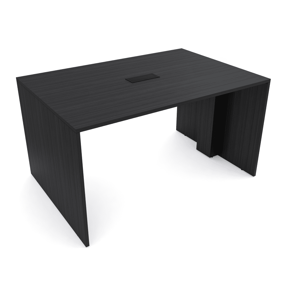 Counter Height Collaboration Table | 2 Person Face-to-Face Desk | 48 x ...