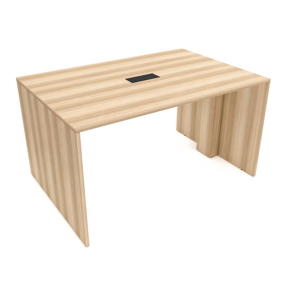 Counter Height Collaboration Table | 2 Person Face-to-Face Desk | 48 x ...