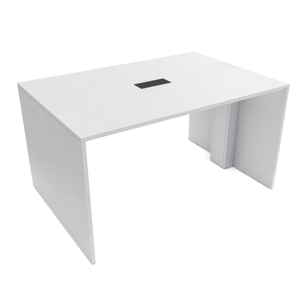 2 Person Counter Height Collaboration Table | Extra Wide Face-To-Face ...