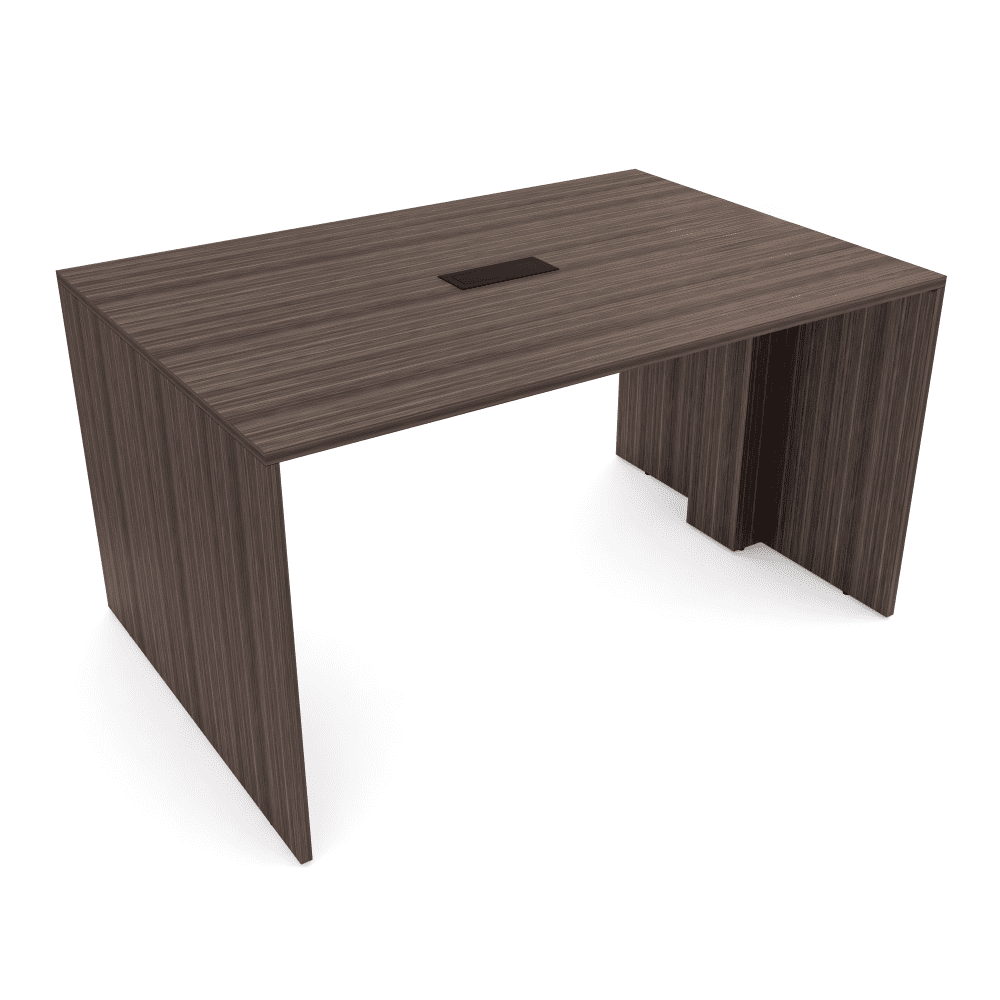 2 Person Counter Height Collaboration Table | Extra Wide Face-To-Face ...
