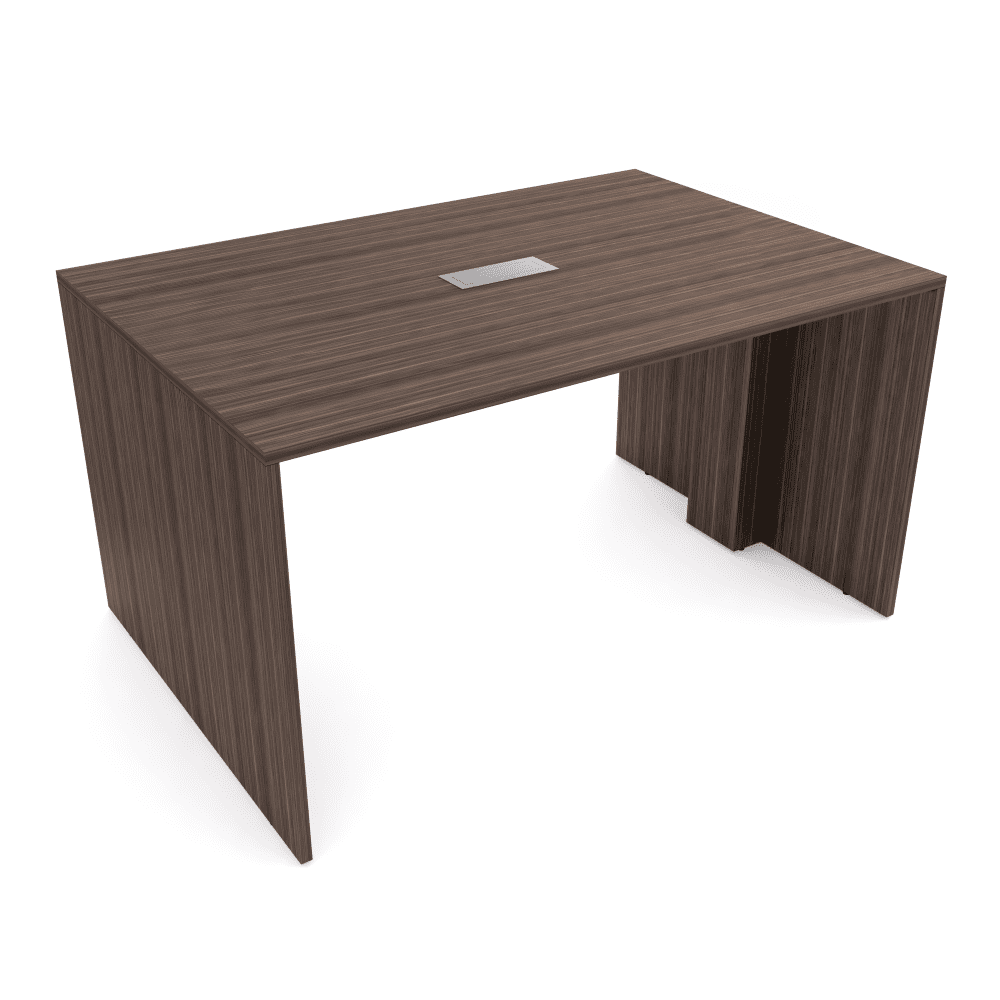 2 Person Counter Height Collaboration Table | Extra Wide Face-To-Face ...
