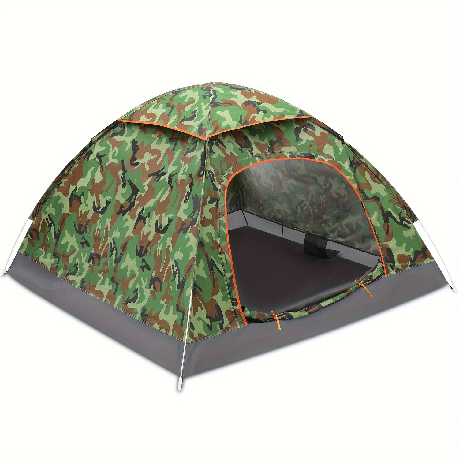 2 Person Dome Tent with Skylight, Ultralight Carry Family Tent Easy Set ...