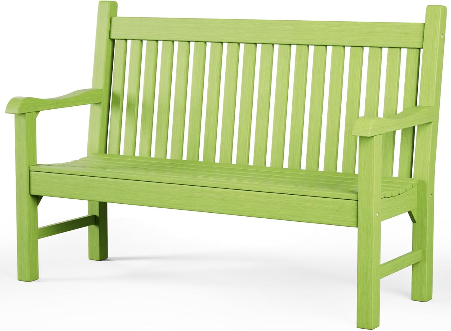 2-Person HDPS Garden Bench with 660 lbs Weight Capacity Outdoor Benches ...