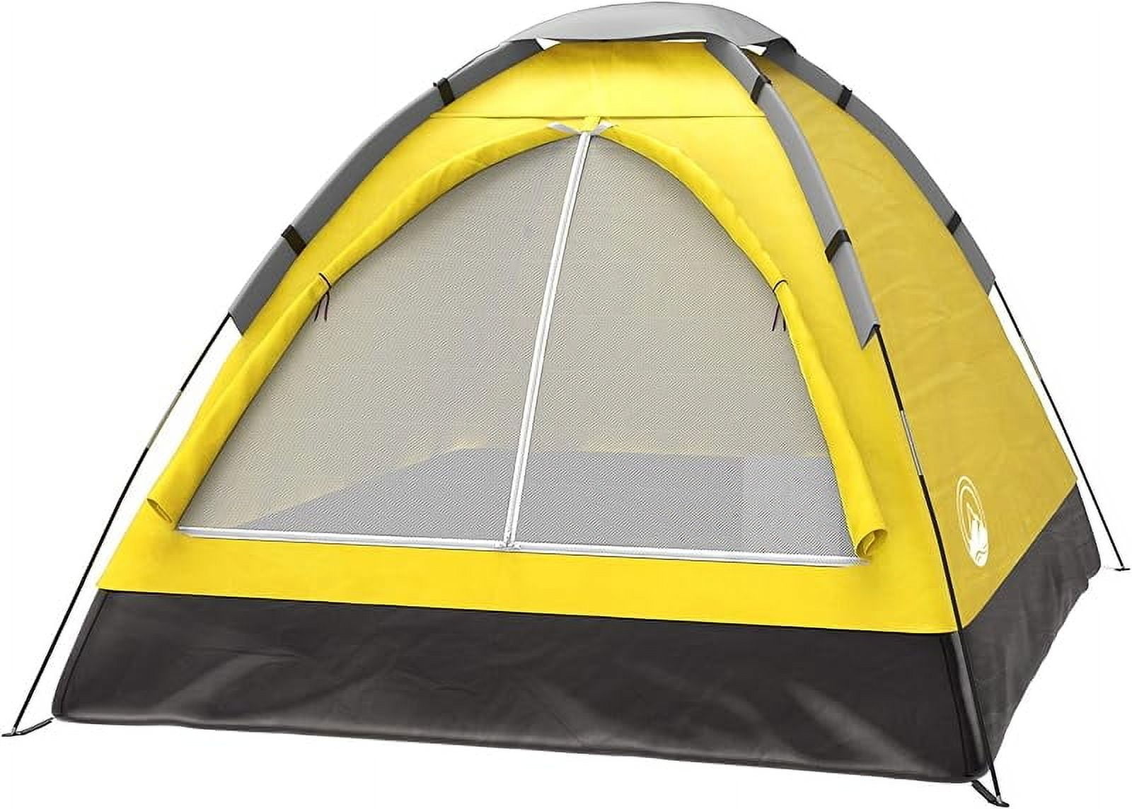 2-Person Lightweight Camping Tent – Waterproof with Rainfly & Carry Bag ...