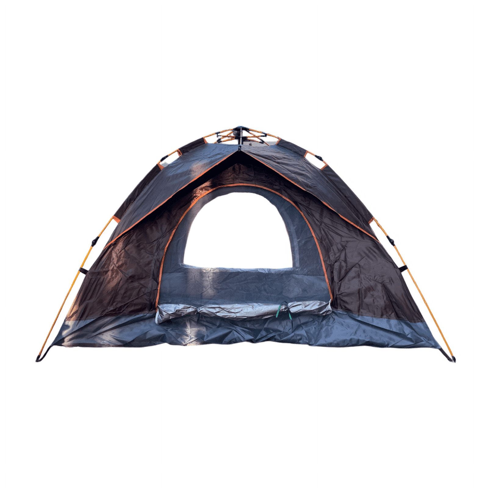 2 Person Pop Up Camping Tent - Double Door, Automatically Opens ...