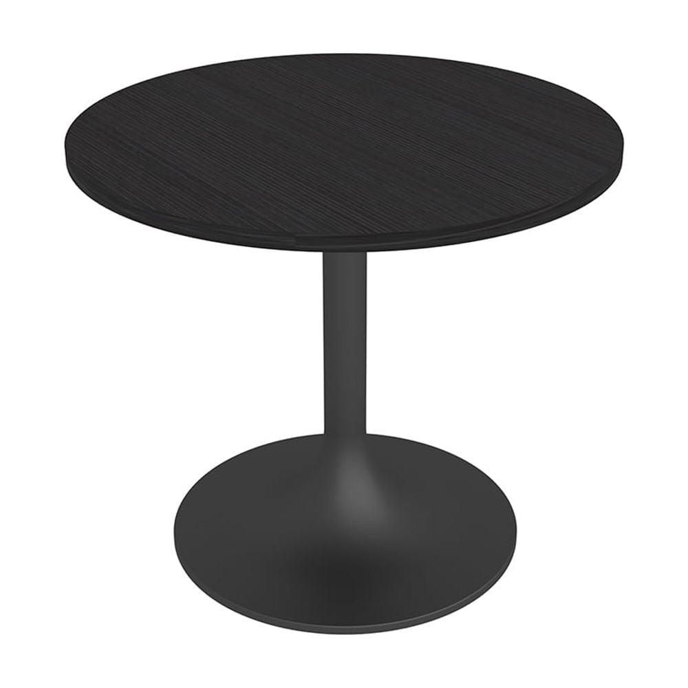 2 Person Small Round Table Tulip Base 34" Pedestal Meeting Room Table ...