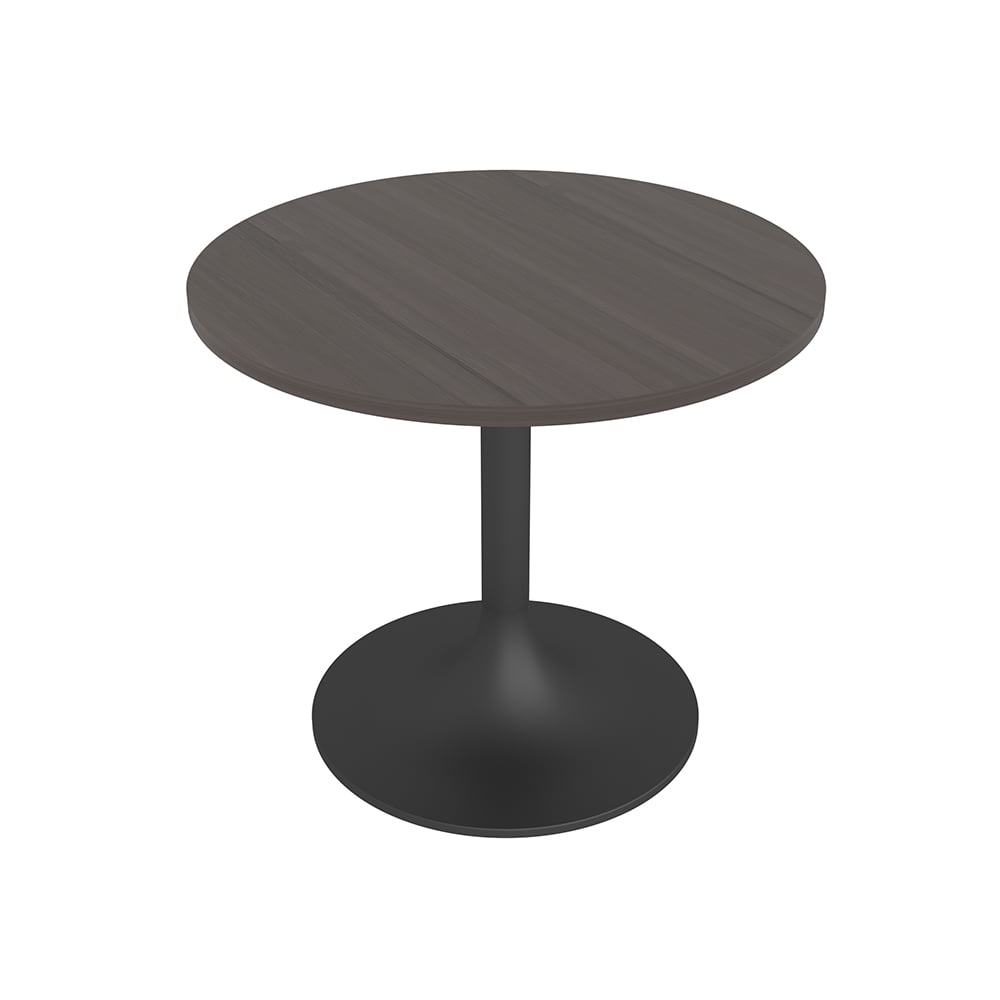 2 Person Small Round Table Tulip Base 34" Pedestal Meeting Room Table ...