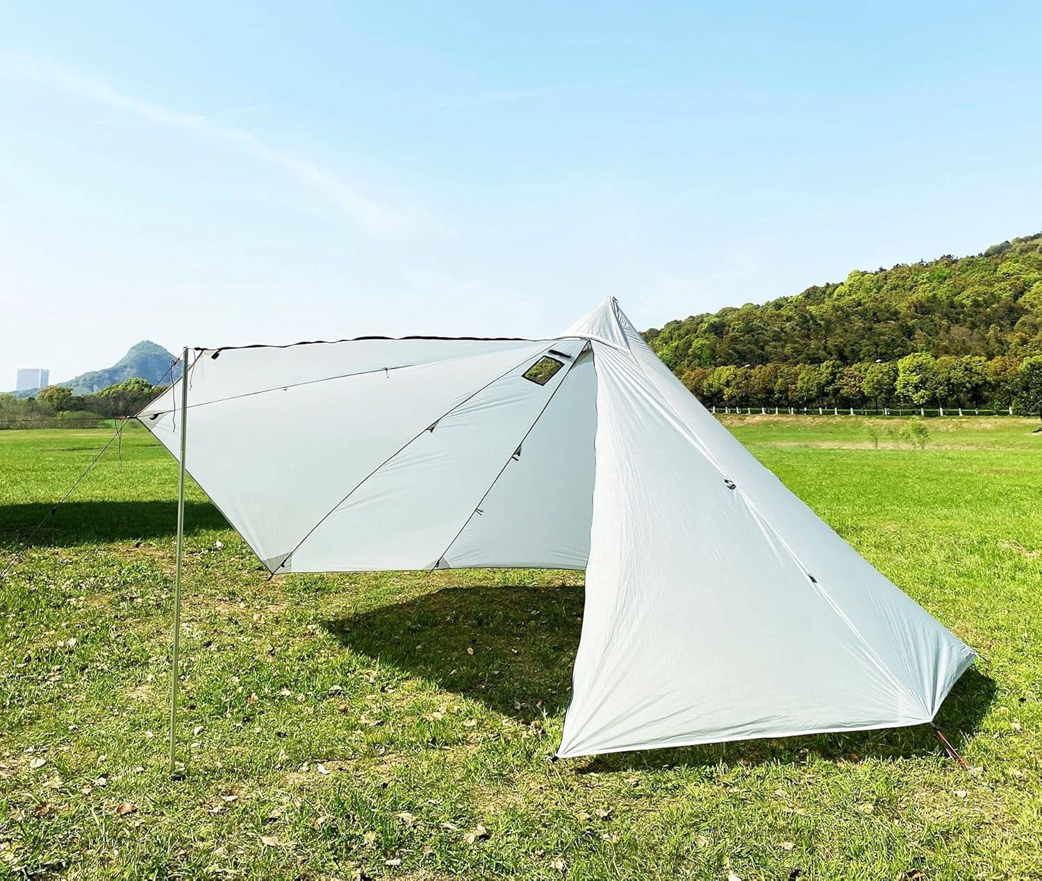 2 Person Tent for 4 Season Ultralight Teepee Hot Tent with Fire ...