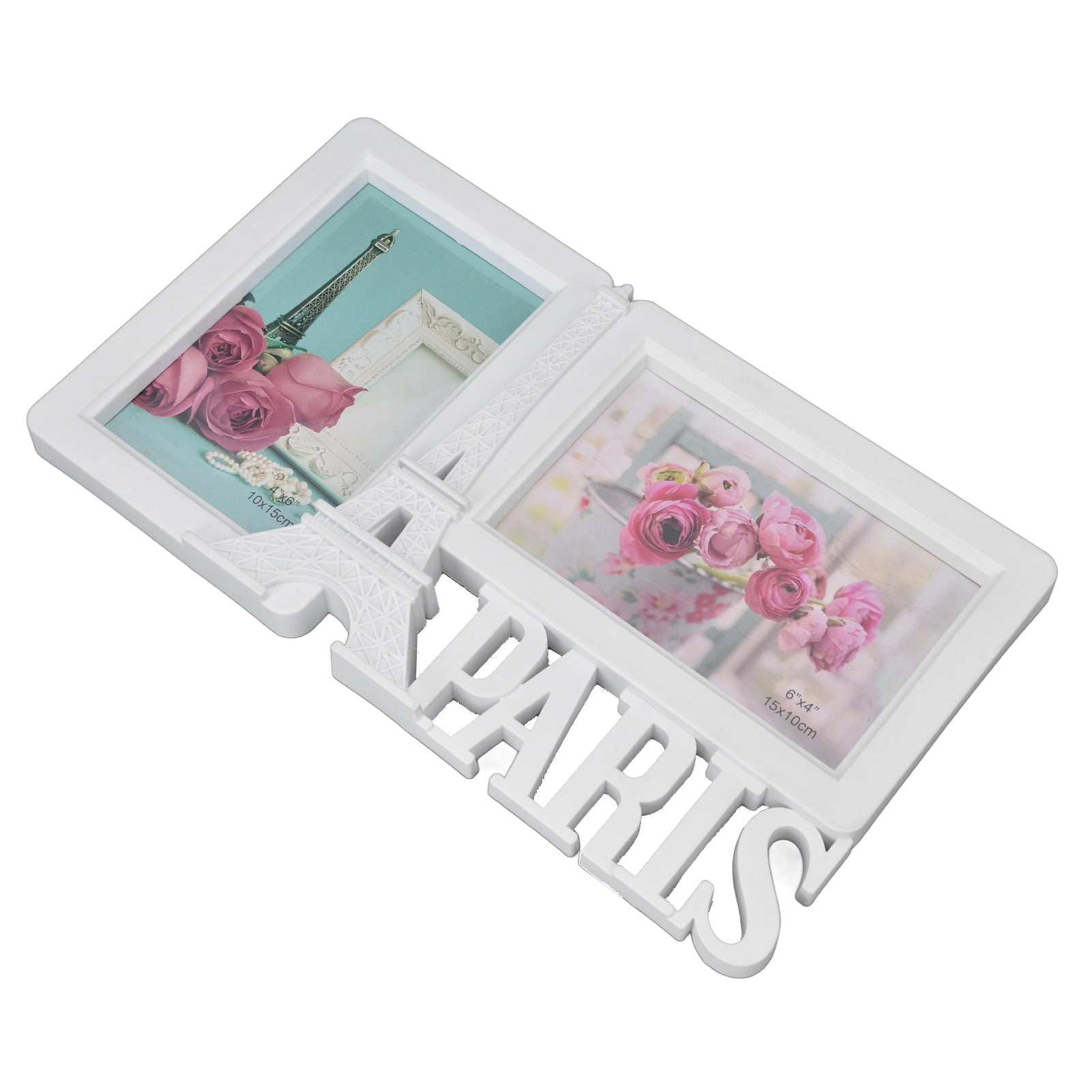 2,Photo Display Frame, Durable Plastic Paper, Tabletop Stand For Home ...