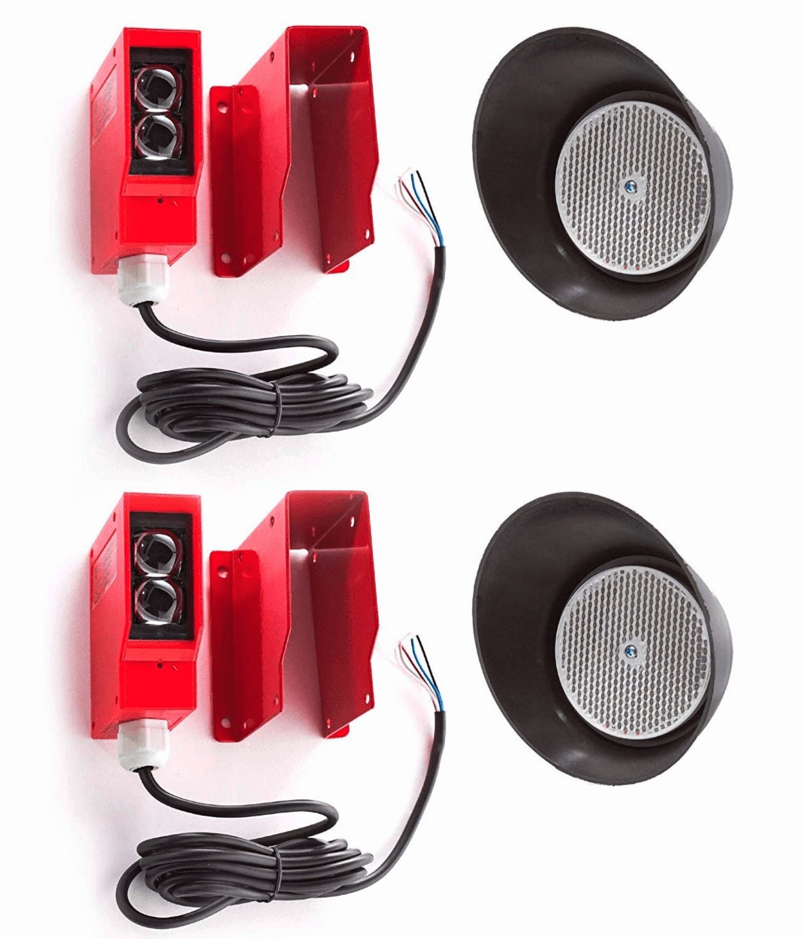 (2) Photo Safety Beam For Sensor, Gates, Garage Doors, Safety Indoor ...