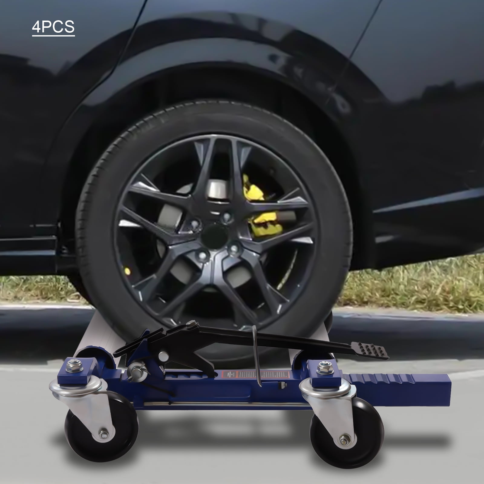 2 Piece 1300lbs Capacity Capacity Heavy Duty Self Loading Dolly with ...