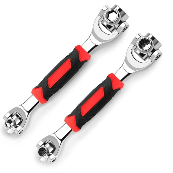 2-Piece 52 in 1 Universal Socket Tools, Adjustable Multi Function ...