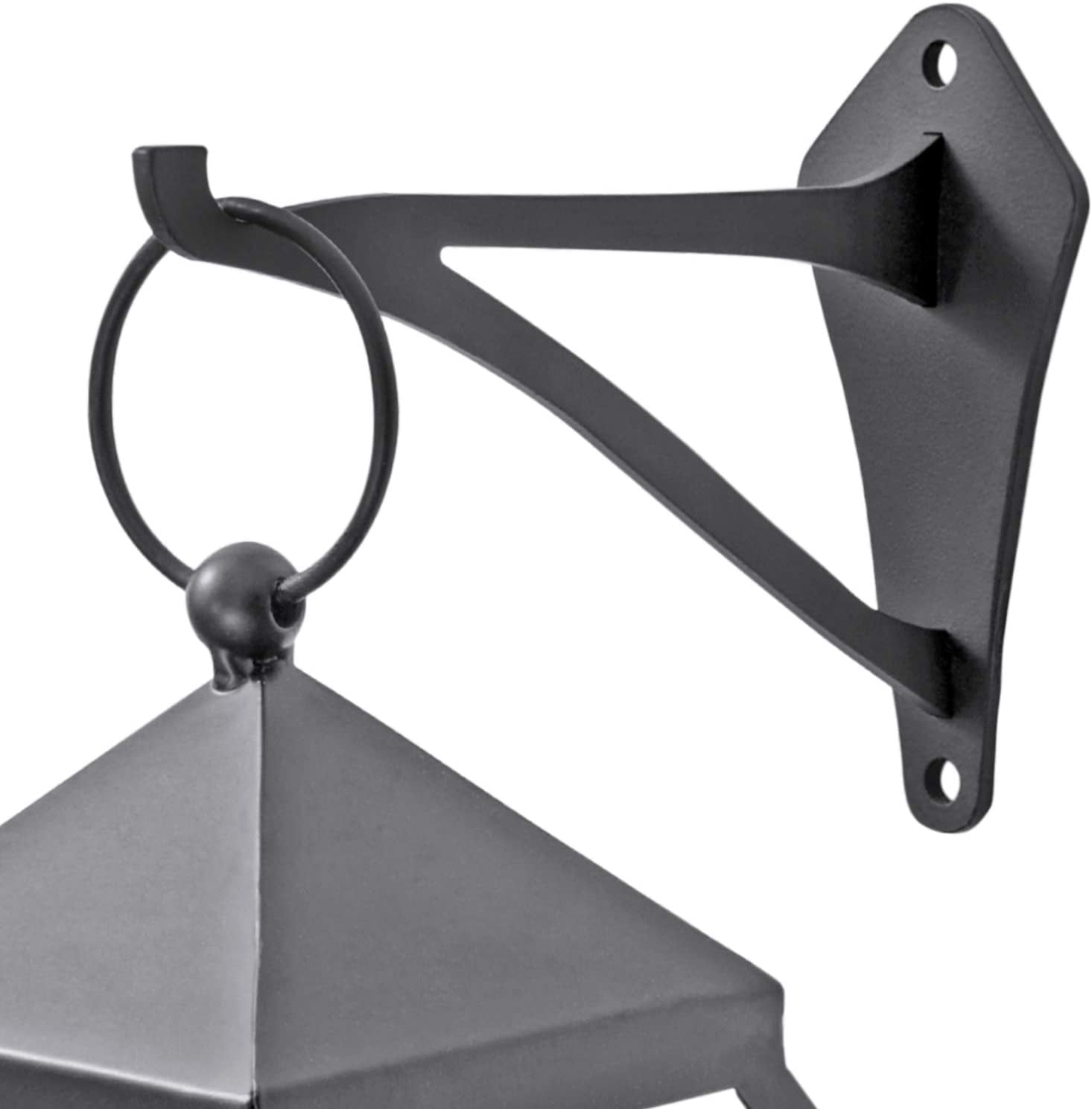 2 Piece 6" Outdoor Indoor Decorative Small Planter Lantern Hooks for ...