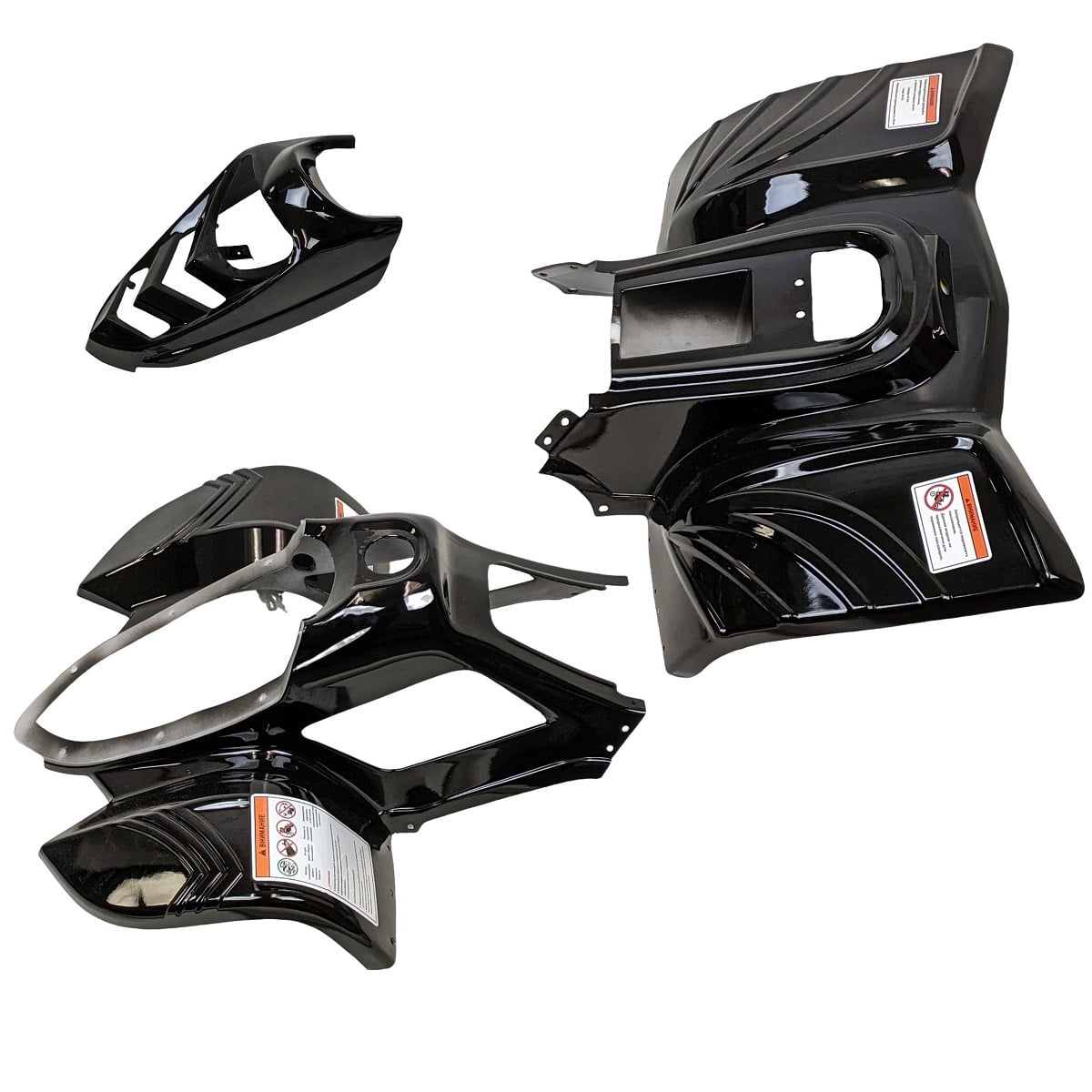 2-Piece ATV Body Plastic Fender Front Rear Kit for Taotao ATA110B ...