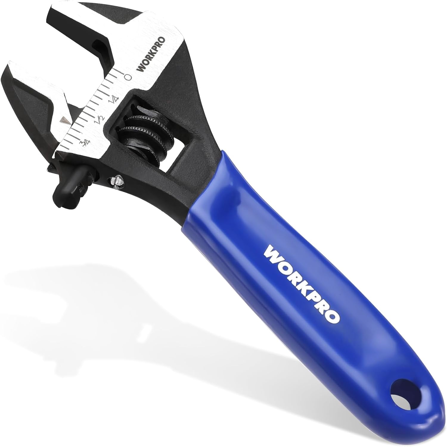 2-Piece Adjustable Wrench Set, 6-Inch & 10-Inch, Cr-V Steel, Metric ...