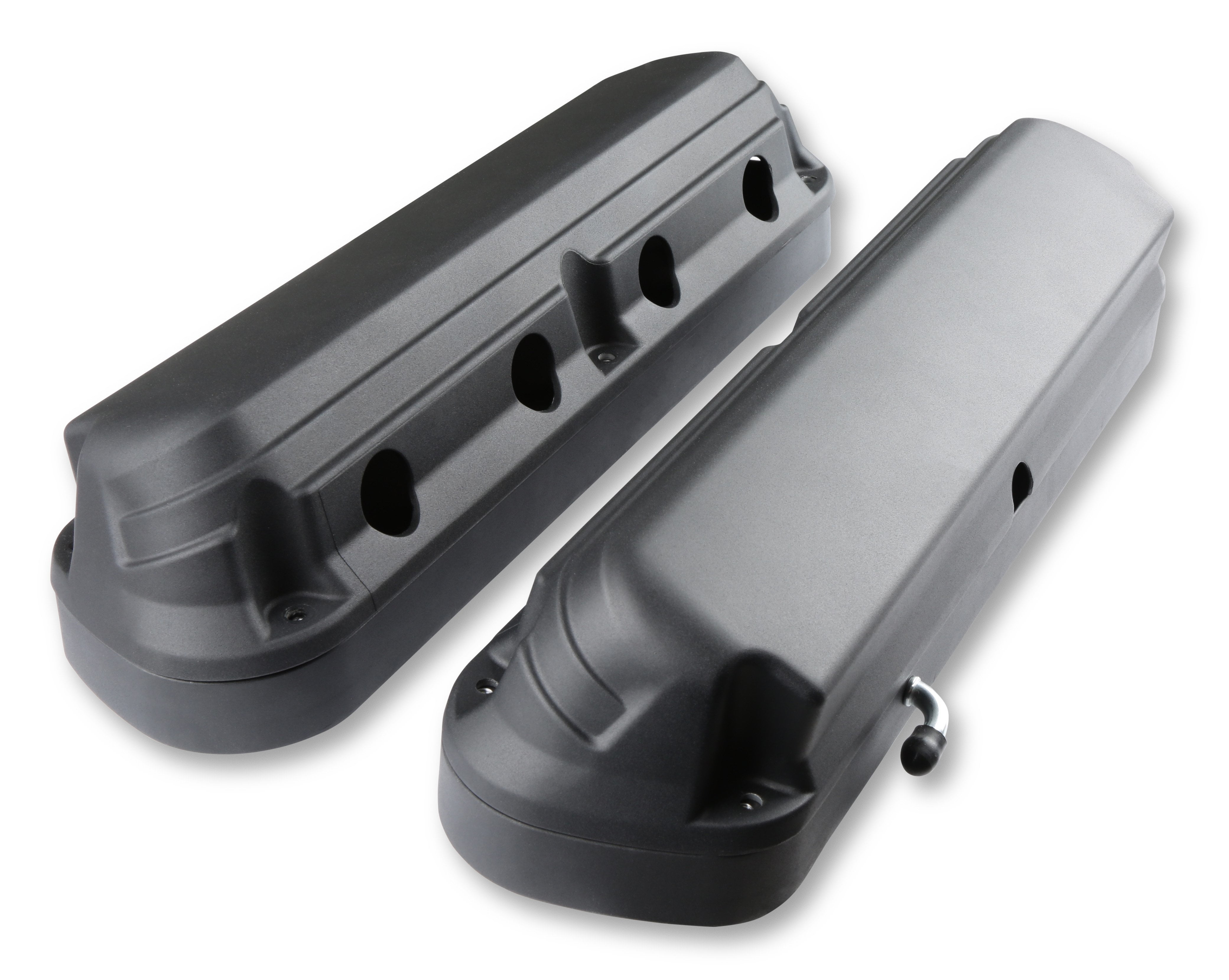 2-Piece Alm Valve Cover Set GM LS Black Finish - Walmart.com