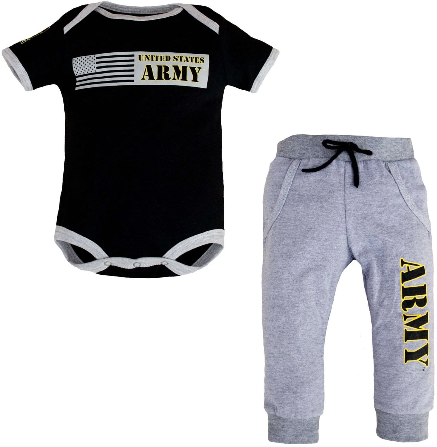 2-Piece Army Baby Jogger Set: Stylish and Comfortable Baby Clothes for ...
