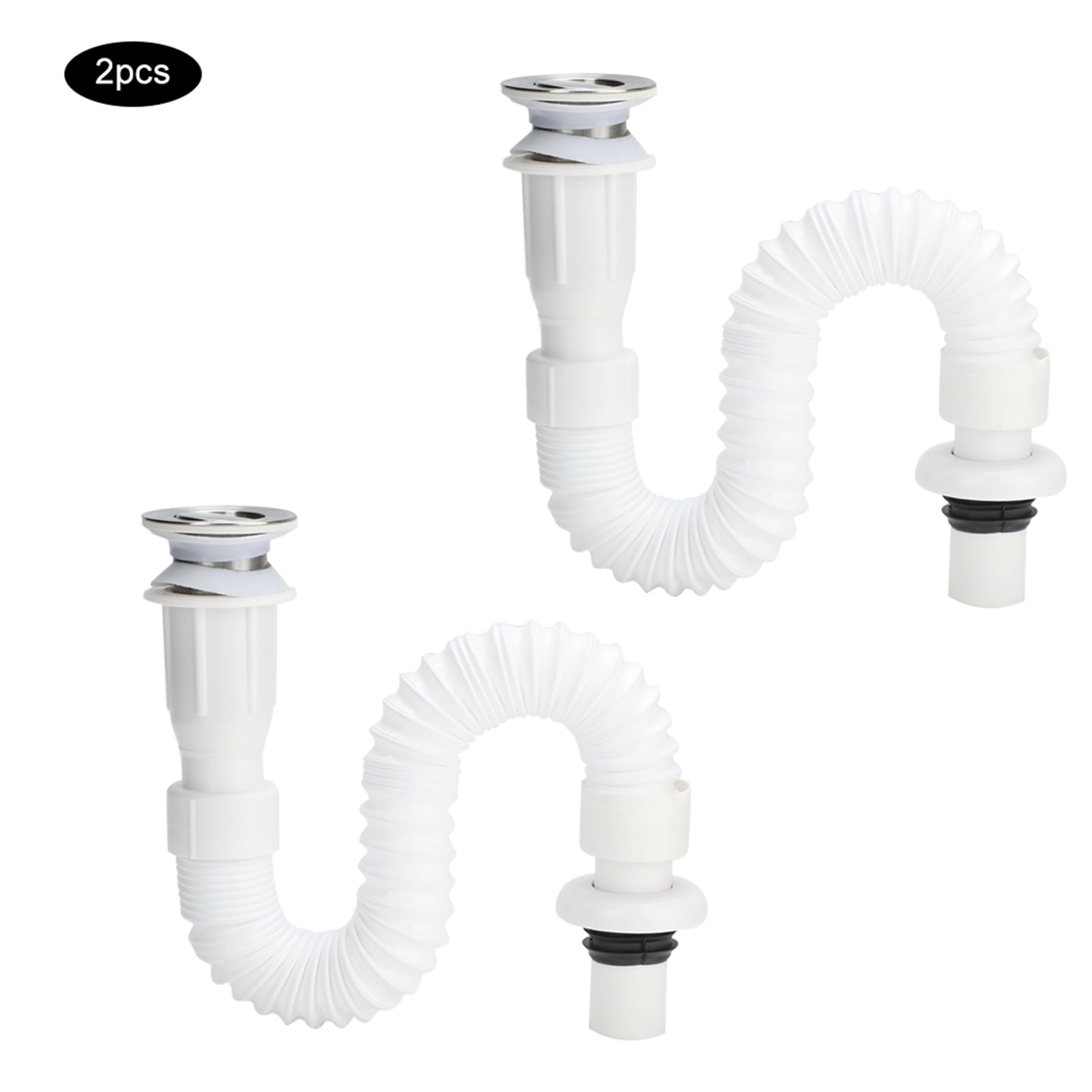 2-Piece Bathroom Plumbing Solution for Efficient Water Drainage ...
