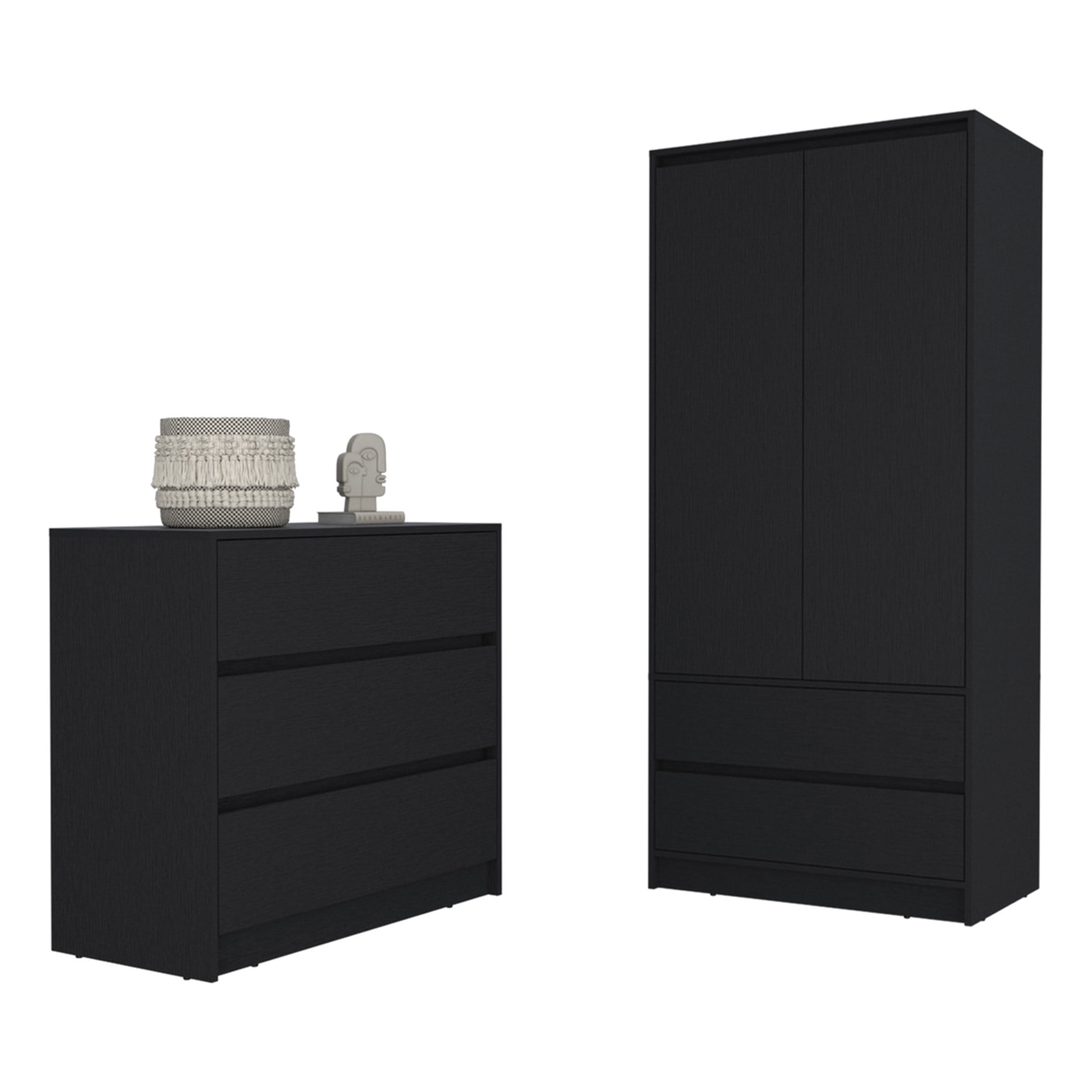 2-Piece Bedroom Collection | Storage for Undergarments and Folded ...